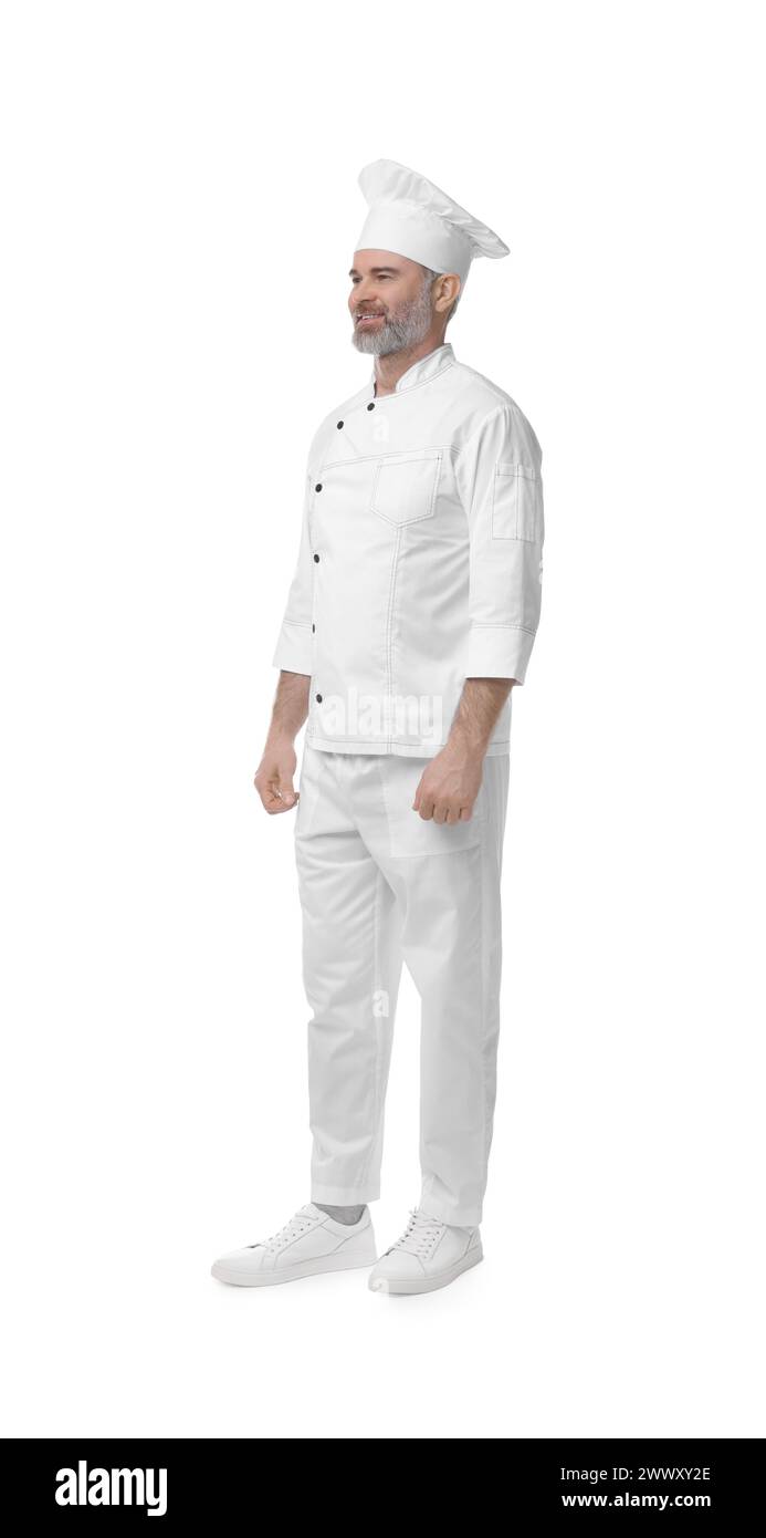 Chef full uniform hi-res stock photography and images - Alamy