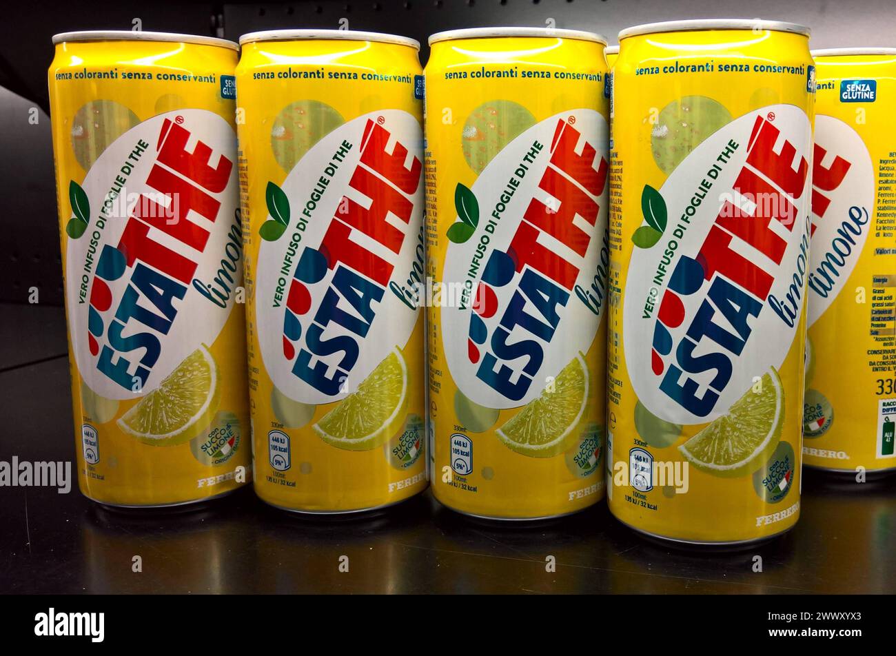 Ferrero EstaThe - Eistee aus der Dose *** Ferrero EstaThe iced tea in a ...