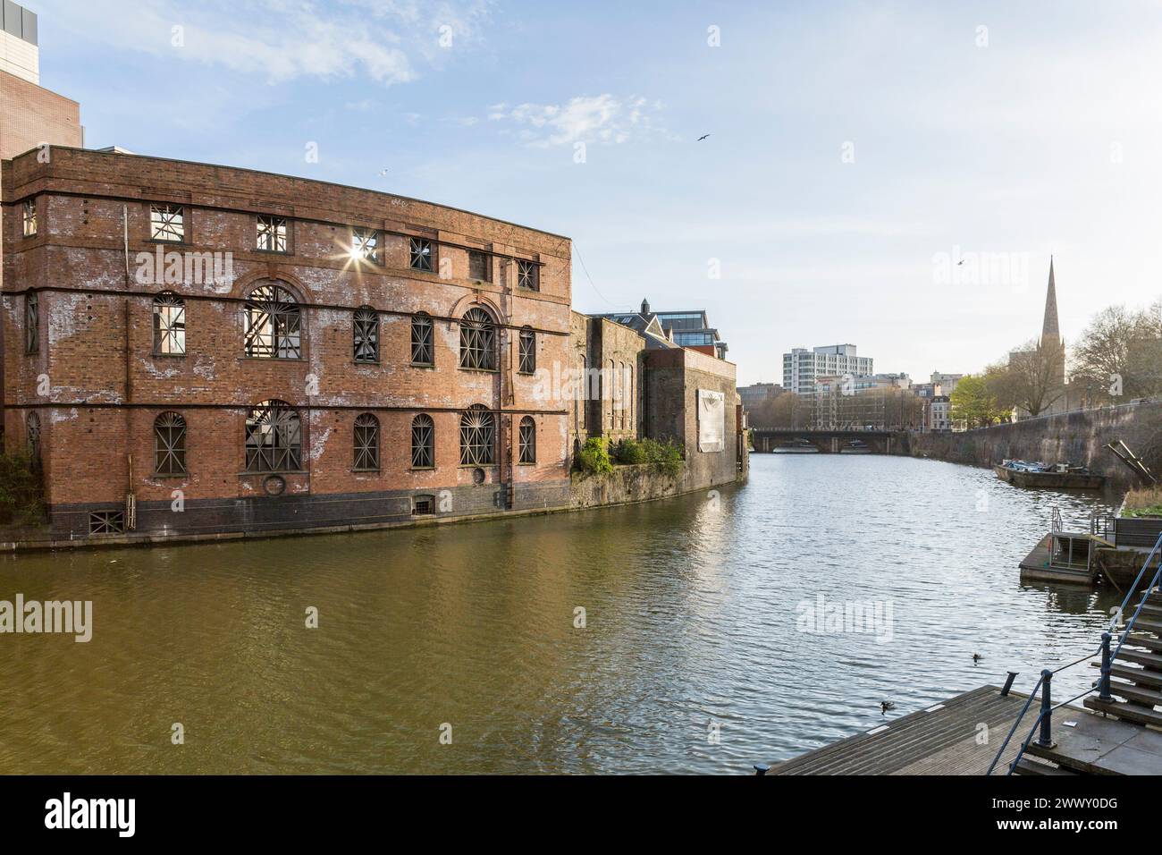Finzels Reach, Bristol Harbourside buildings before the regeneration ...