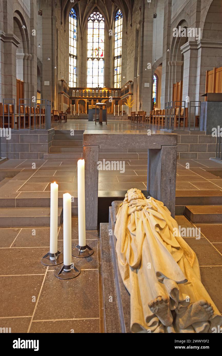 Tomb of the Apostle Matthias in the Romanesque Church of St Matthias ...