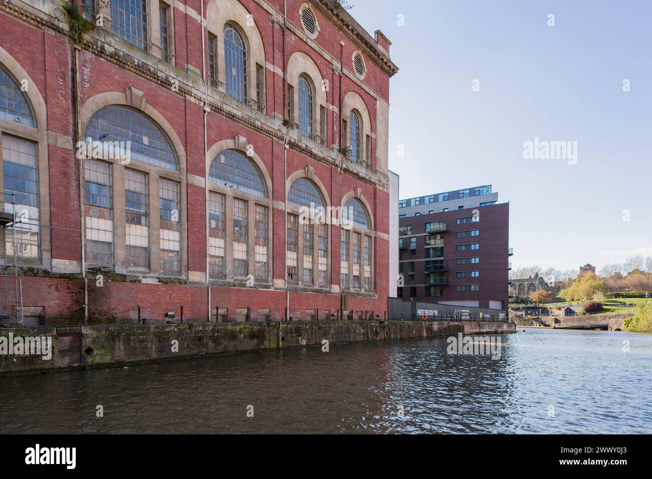 Bristol Harbourside buildings Stock Photo - Alamy
