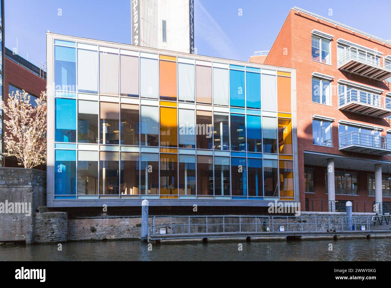 Bristol Harbourside buildings Stock Photo - Alamy