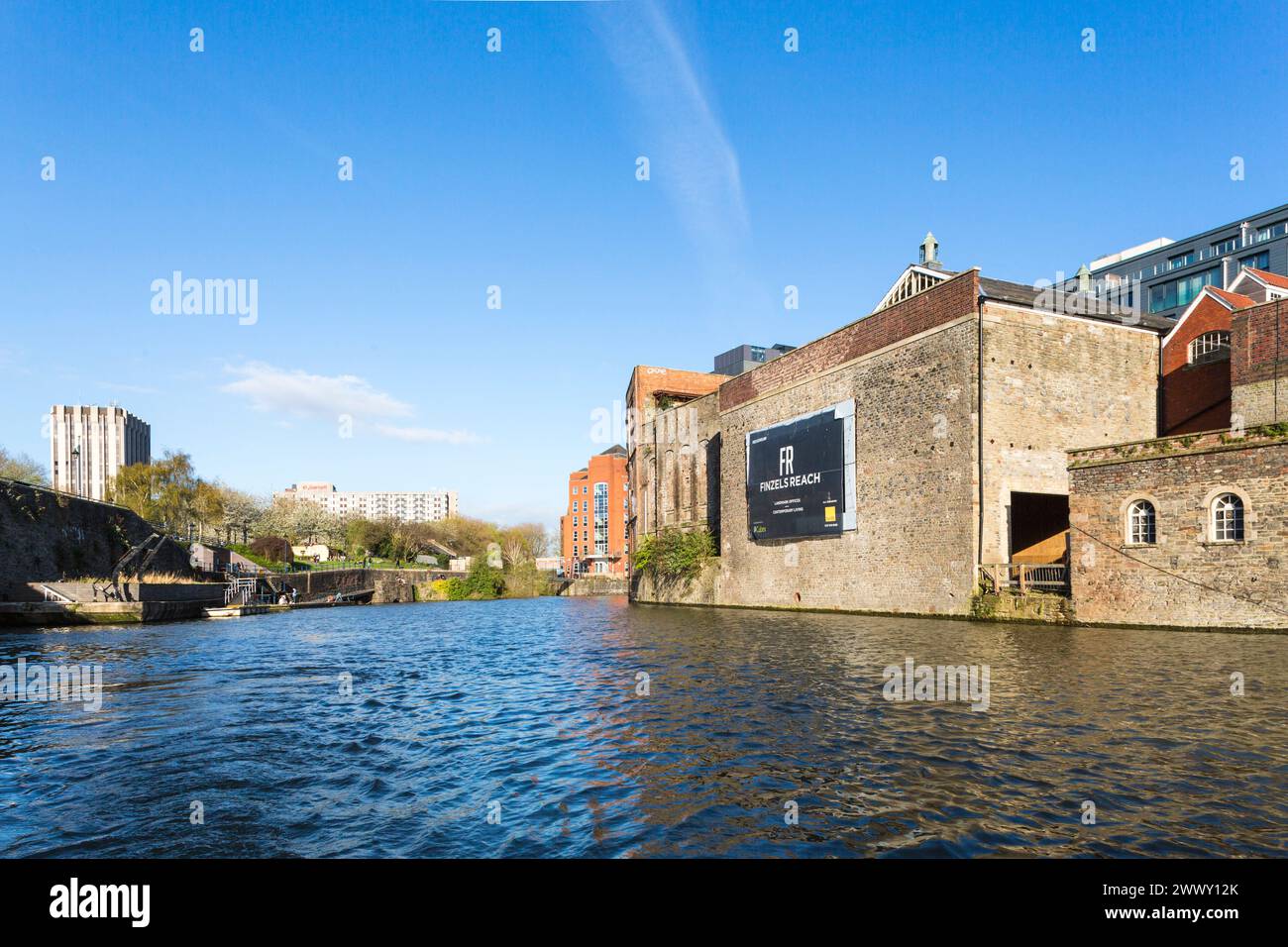 Finzels Reach, Bristol Harbourside buildings before the regeneration ...
