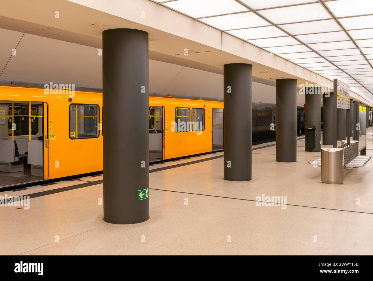 Bvg underground railway train hi-res stock photography and images - Alamy