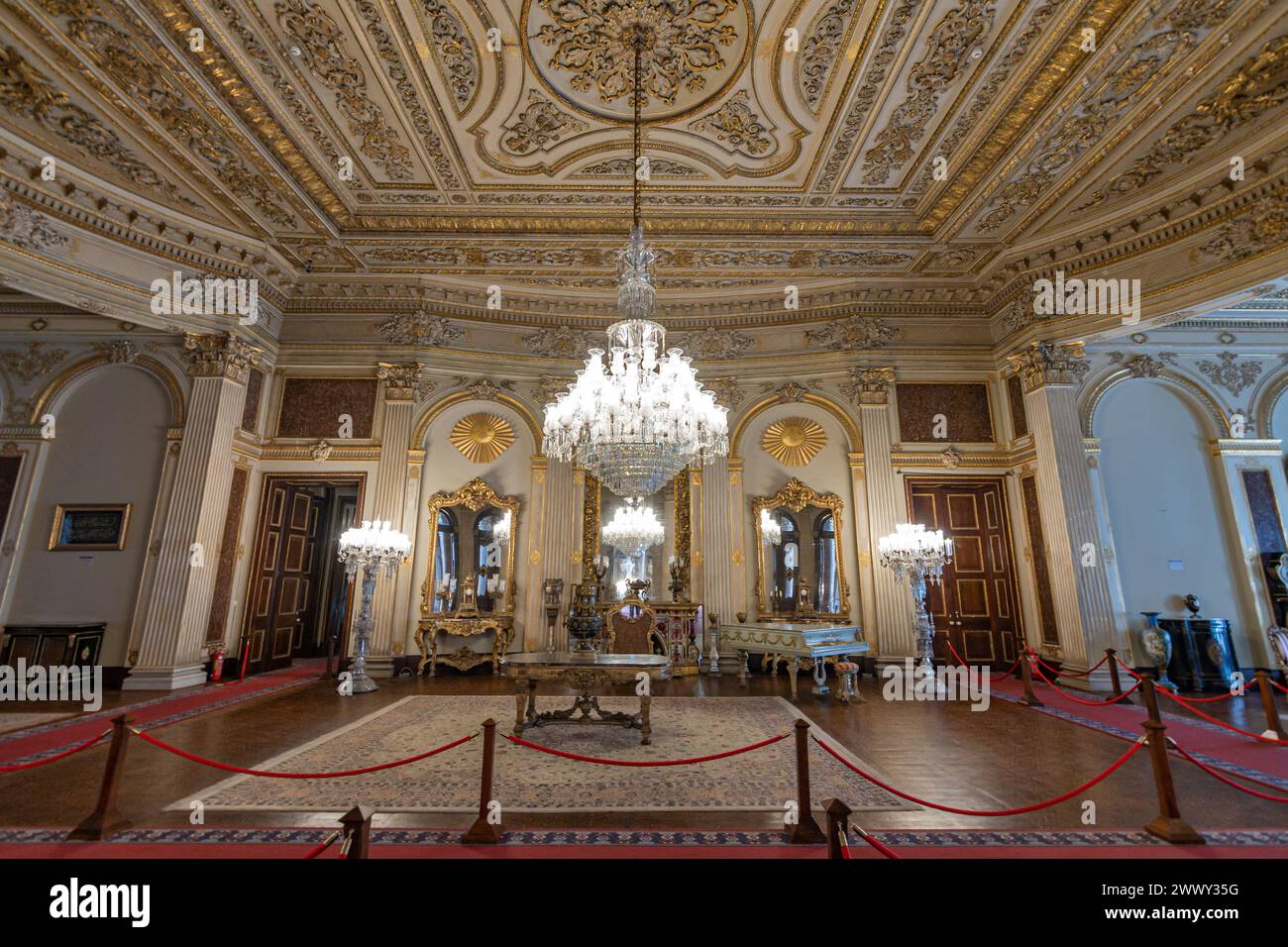 Dolmabahce palace history hi-res stock photography and images - Alamy