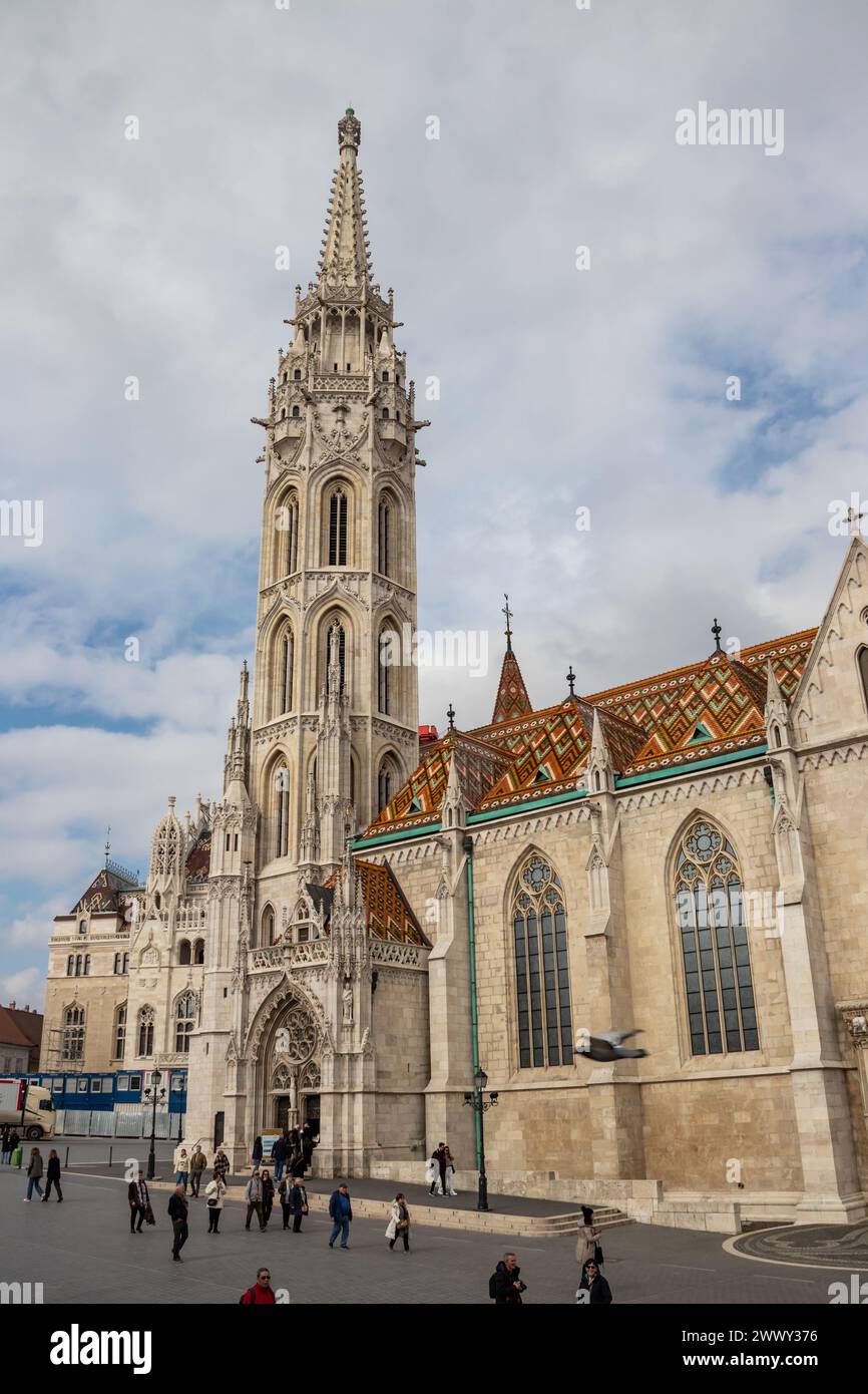 Famous Matthias Church in Budapest, Hungary, a must-visit landmark ...