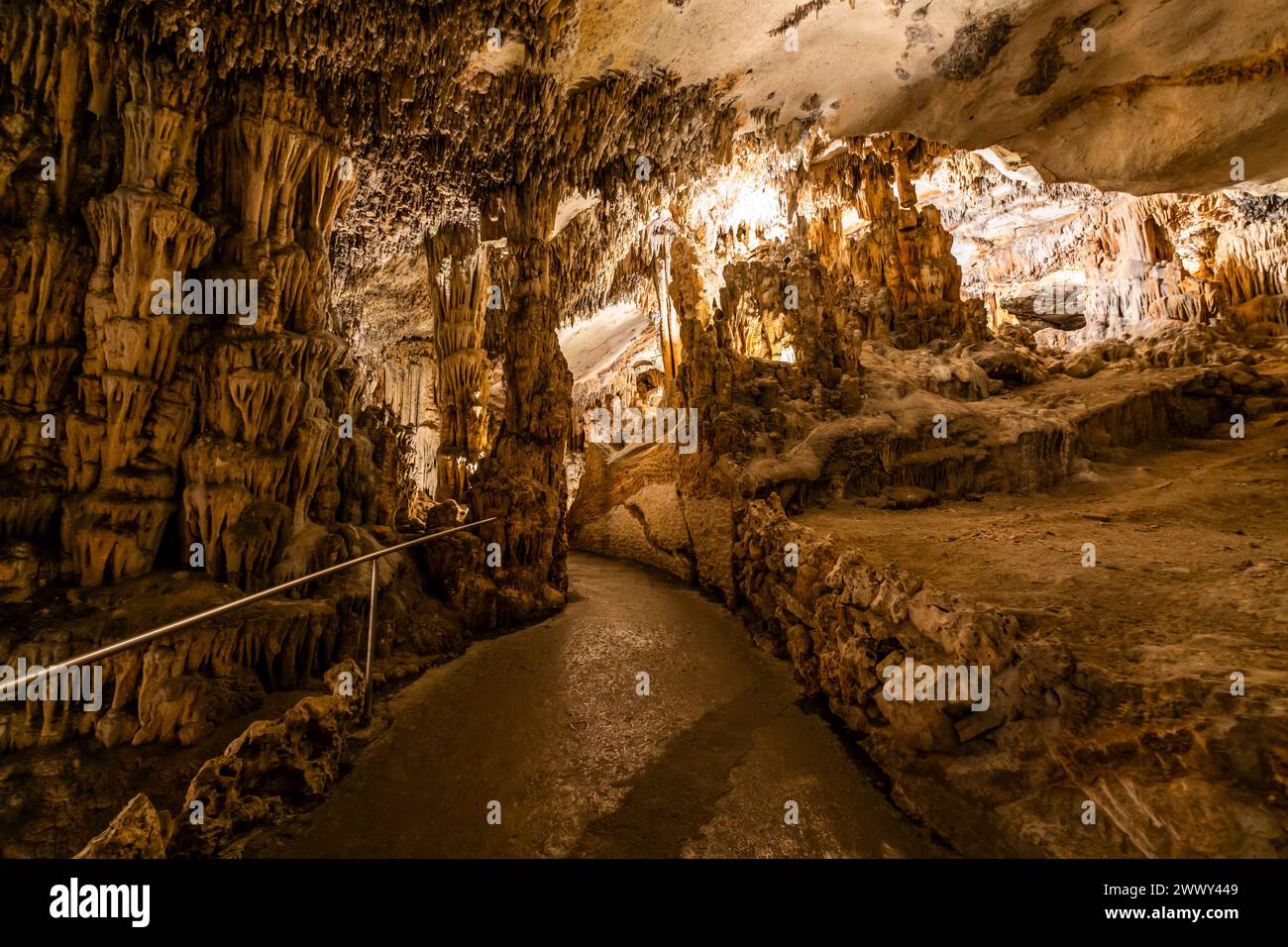 amazing photos of Drach Caves in Mallorca, Spain, Europe Stock Photo ...