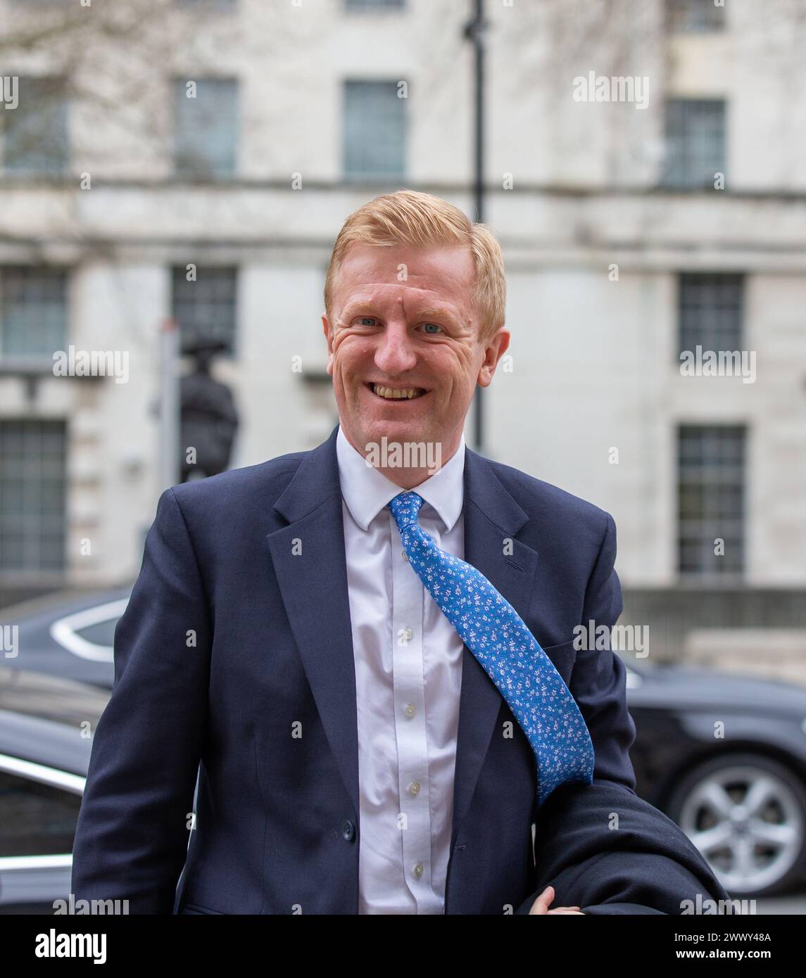 London, UK. 26th Mar, 2024. Deputy Prime Minister OLIVER DOWDEN seen ...