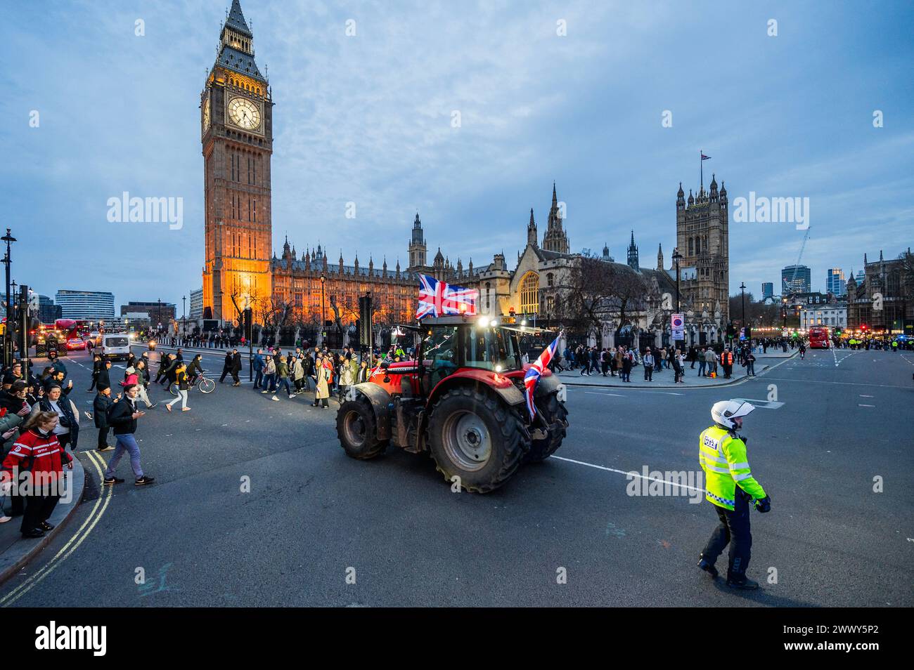 London UK 25th Mar 2024 Save British Farming And Farmers For london-uk-25th-mar-2024-save-british-farming-and-farmers-for