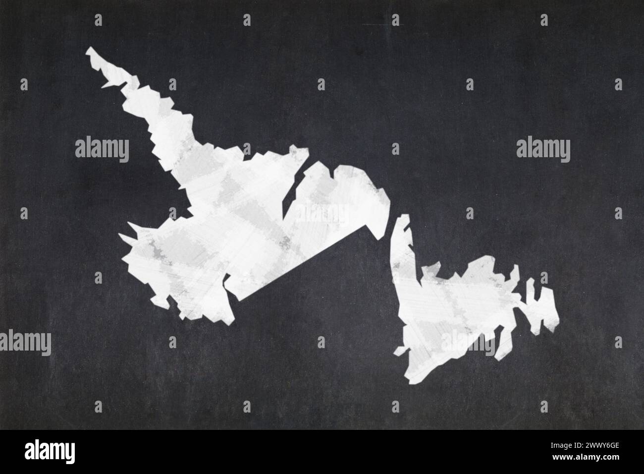 Newfoundland and labrador map hi-res stock photography and images - Alamy