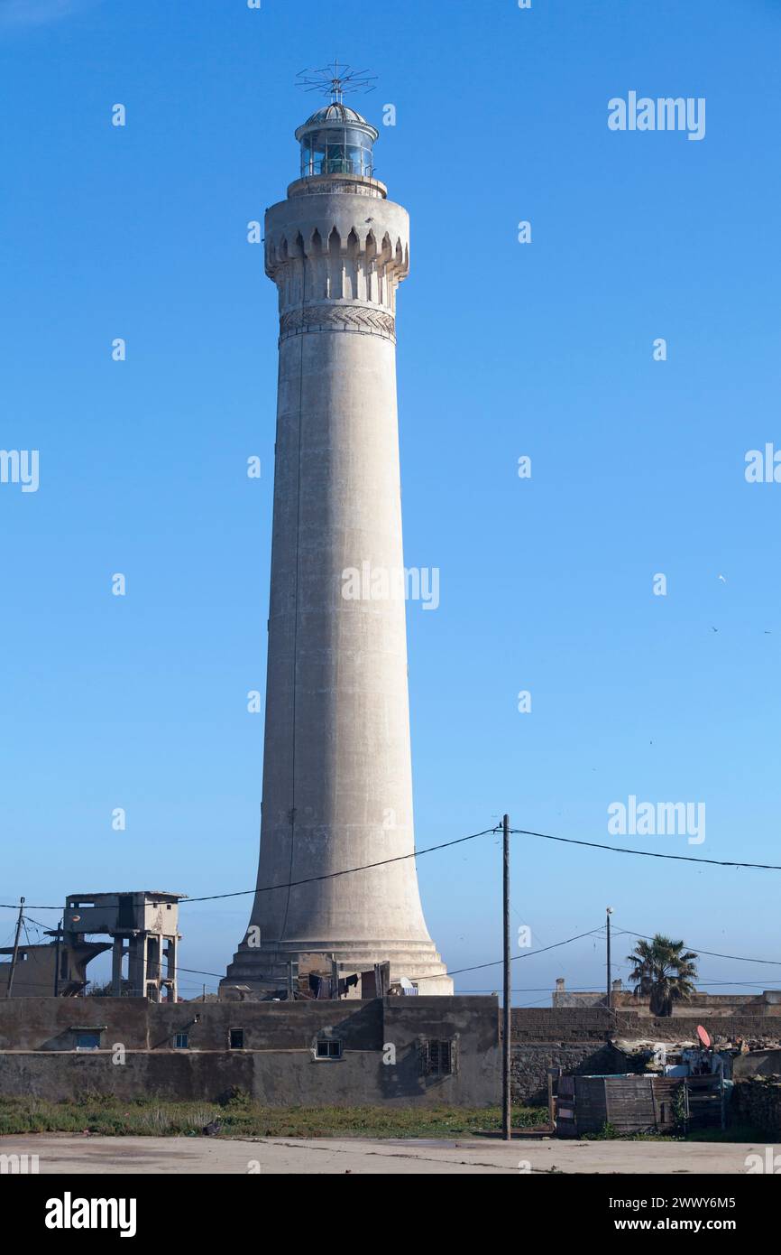 The El Hank lighthouse is a lighthouse located on cap El Hank, west of ...