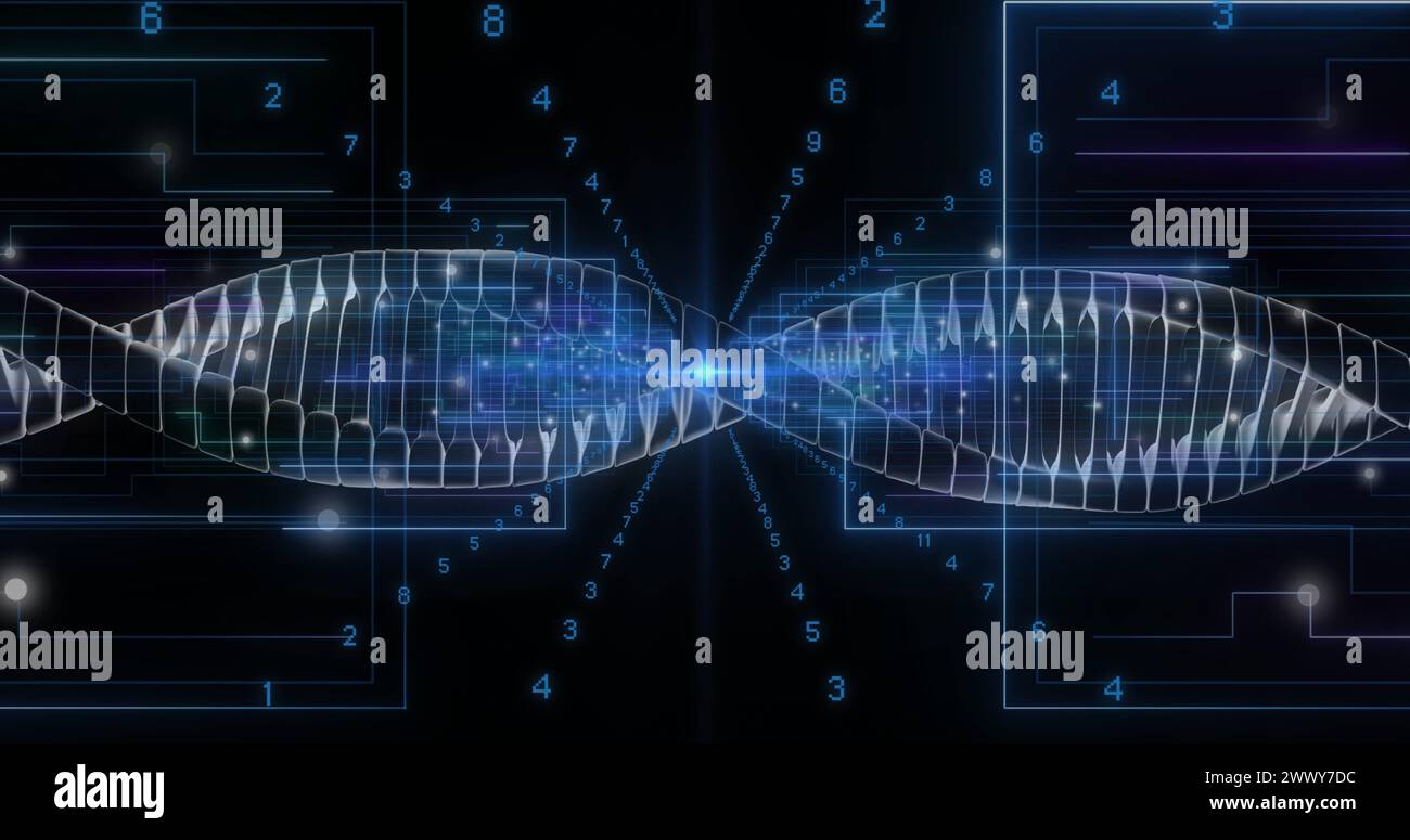 Dna strand molecular structures scientific hi-res stock photography and ...