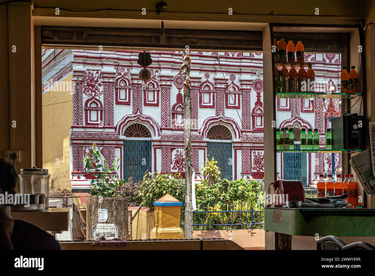 06 04 2014 Vintage Old Shri Marikamba Temple Sirsi U.K Karnataka India ...