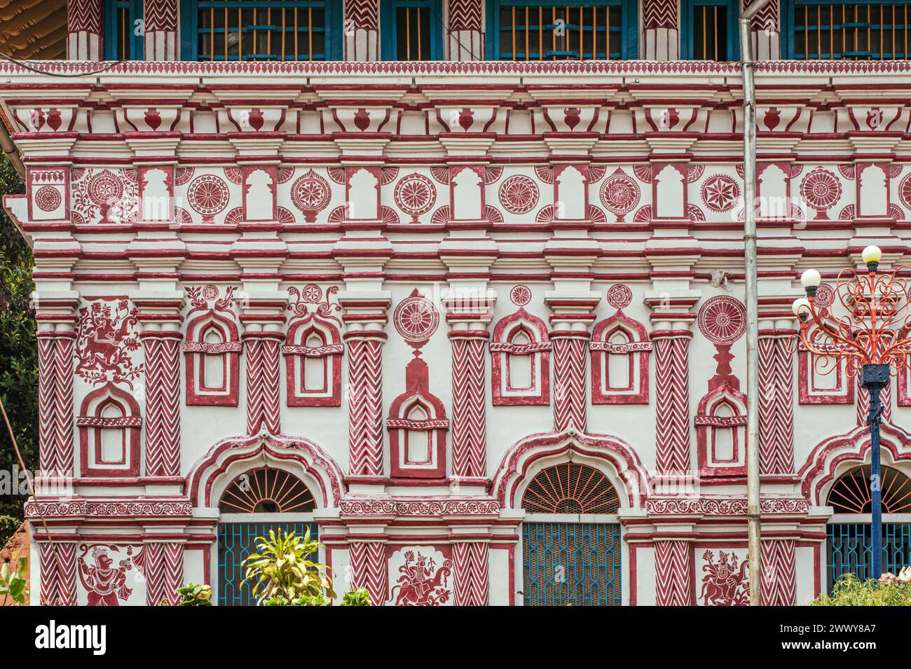 06 04 2014 Vintage Old Shri Marikamba Temple Sirsi U.K Karnataka India ...