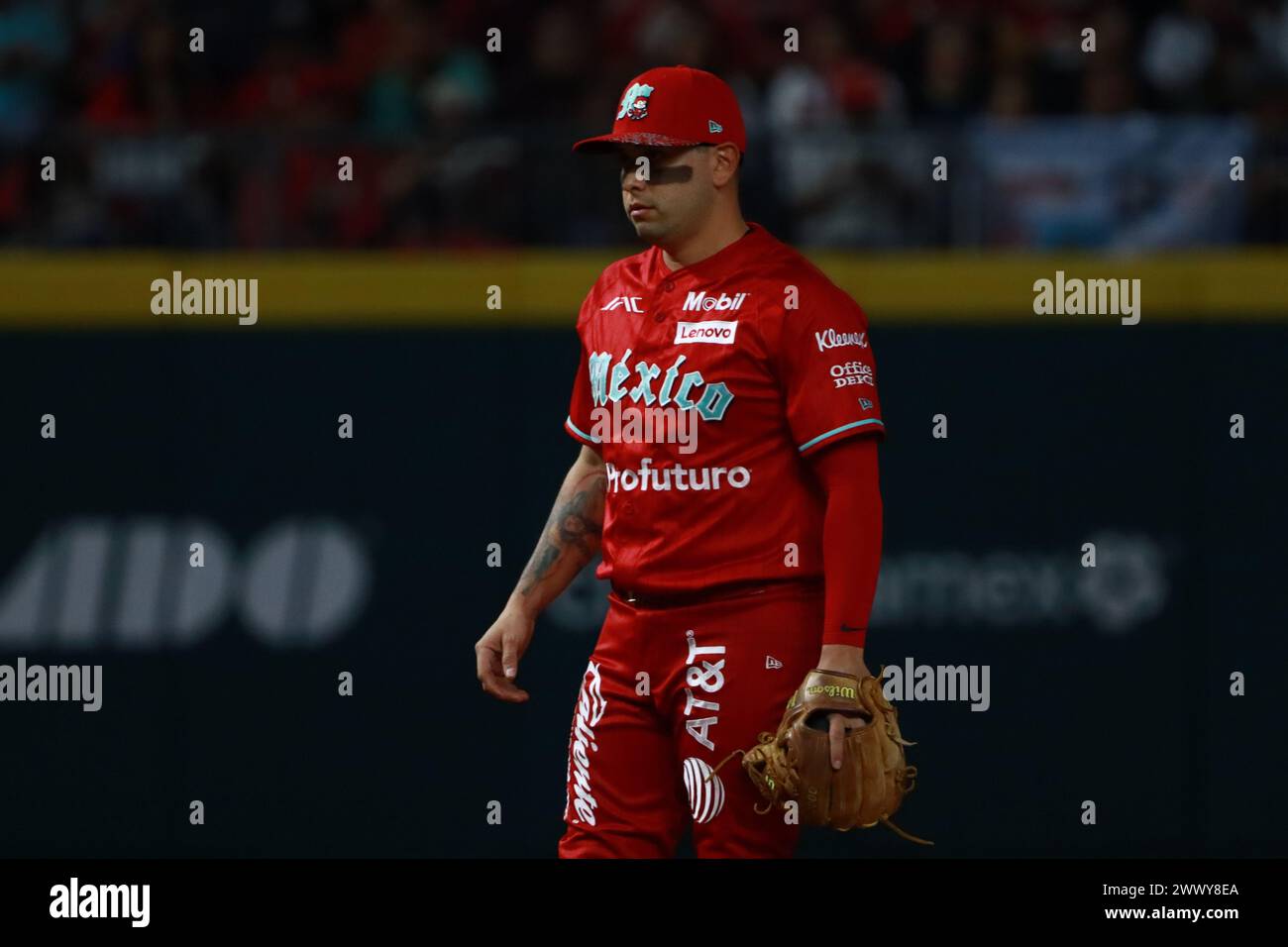 March 25, 2024, Mexico City, Mexico: Juan Carlos Gamboa #47 of Diablos ...