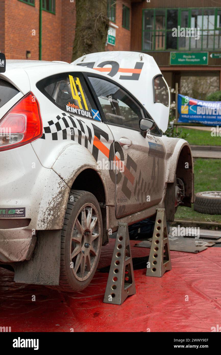 Ford Fiesta R5. North West Stages Rally 2024 Stock Photo - Alamy