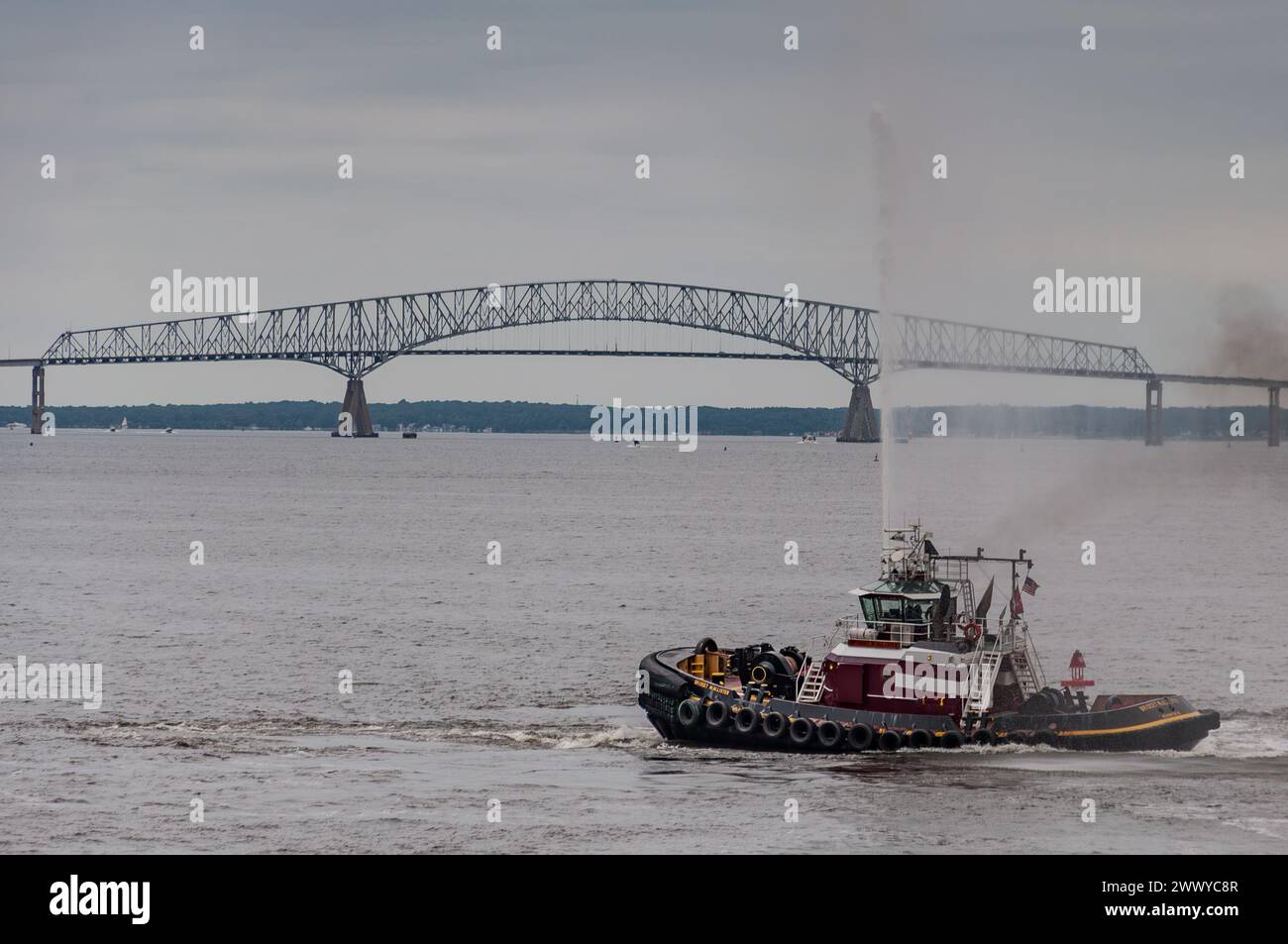 Francis scott key bridge baltimore hi-res stock photography and images ...
