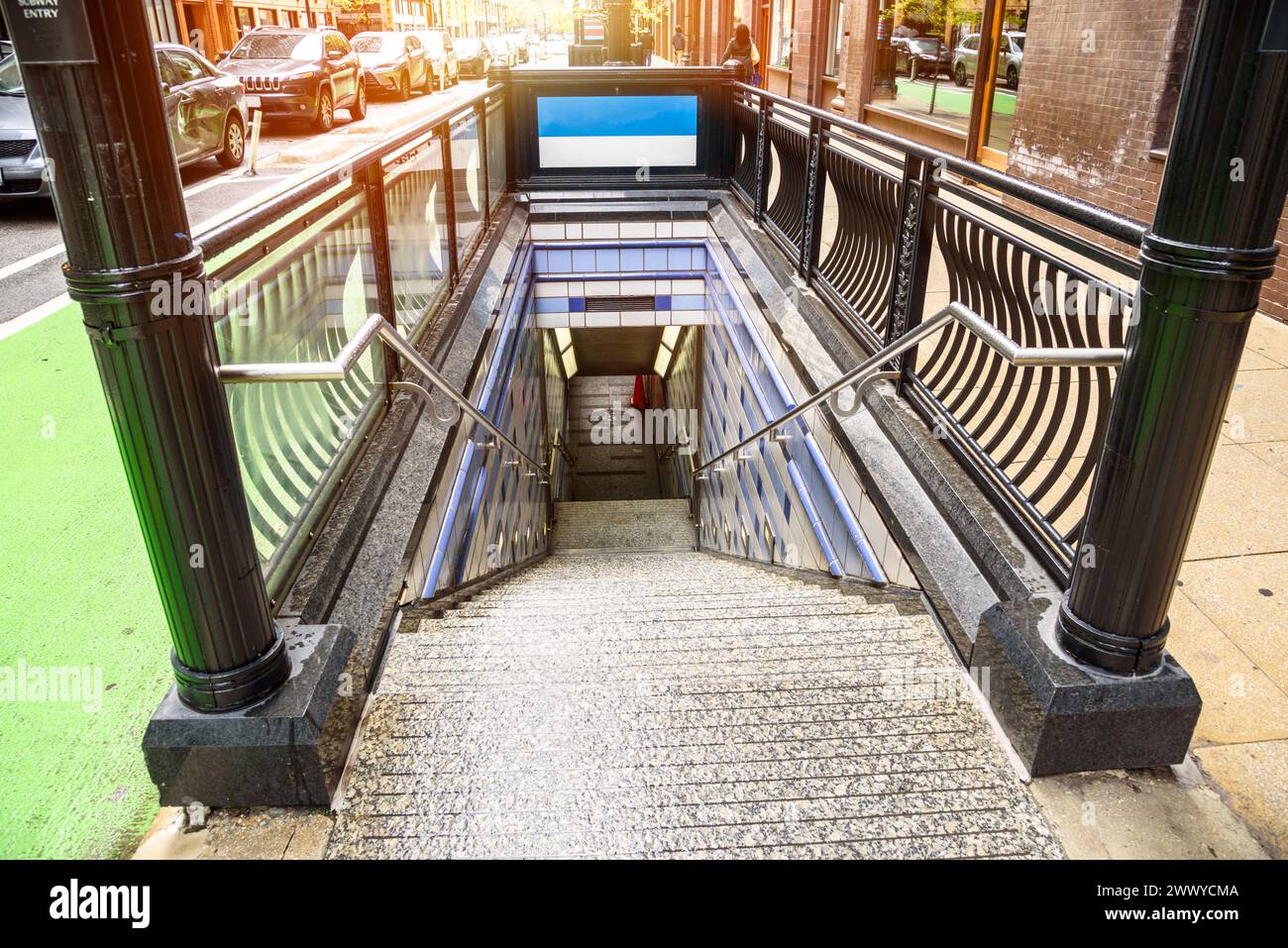 Downtown subway hi-res stock photography and images - Alamy
