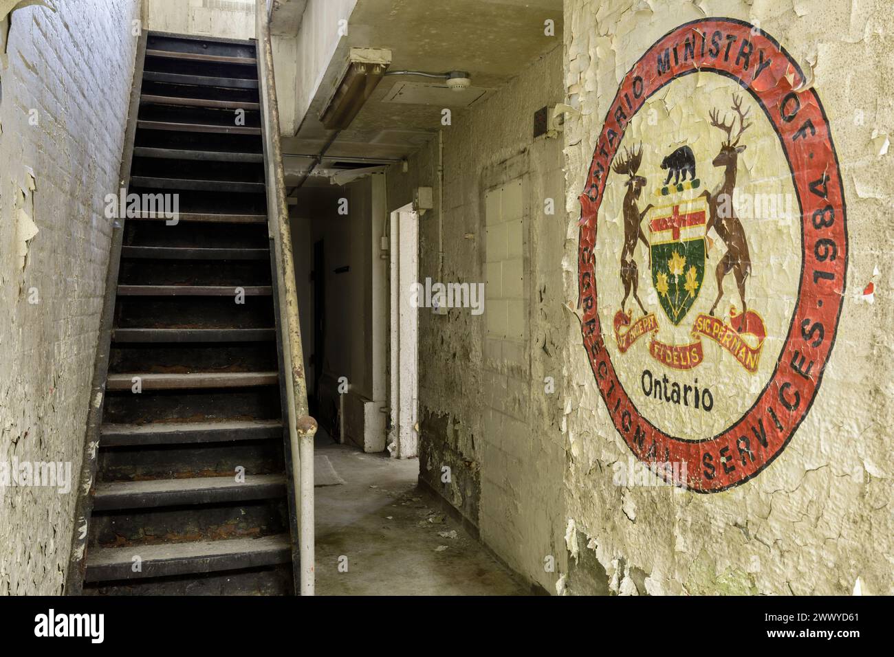 Ontario ministry of correctional services logo hi-res stock photography ...