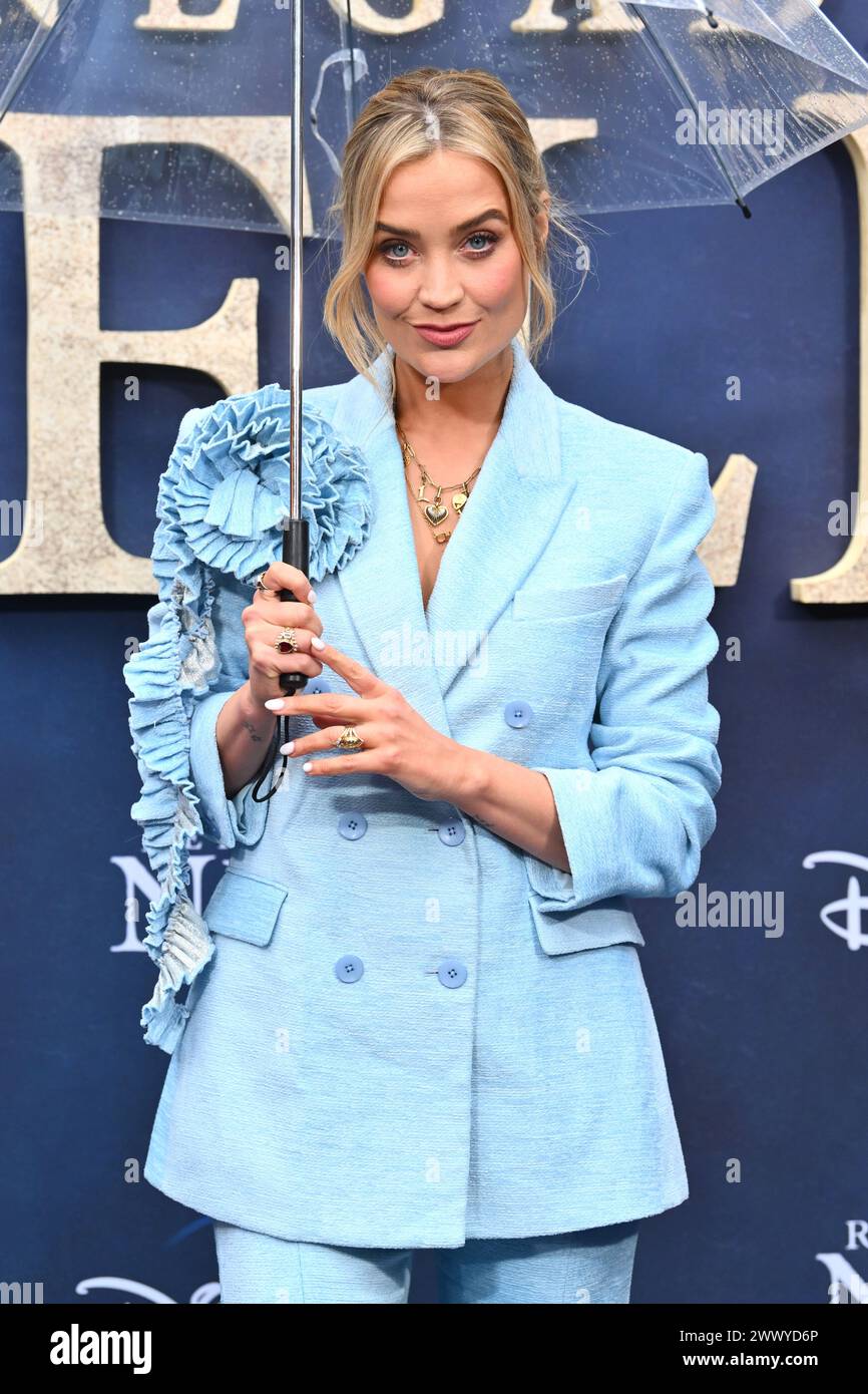 London, UK. 26 March 2024. Laura Whitmore attends the world premiere of ...