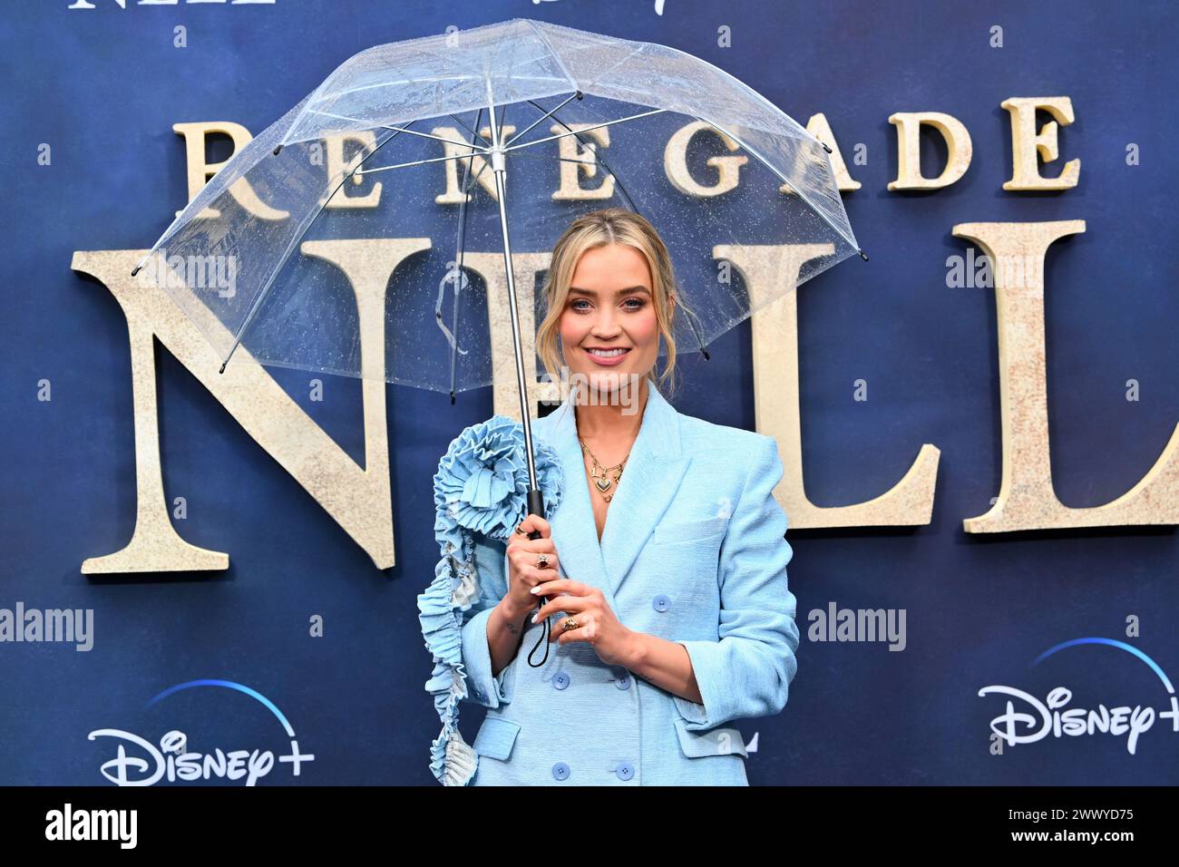 London, UK. 26 March 2024. Laura Whitmore attends the world premiere of ...