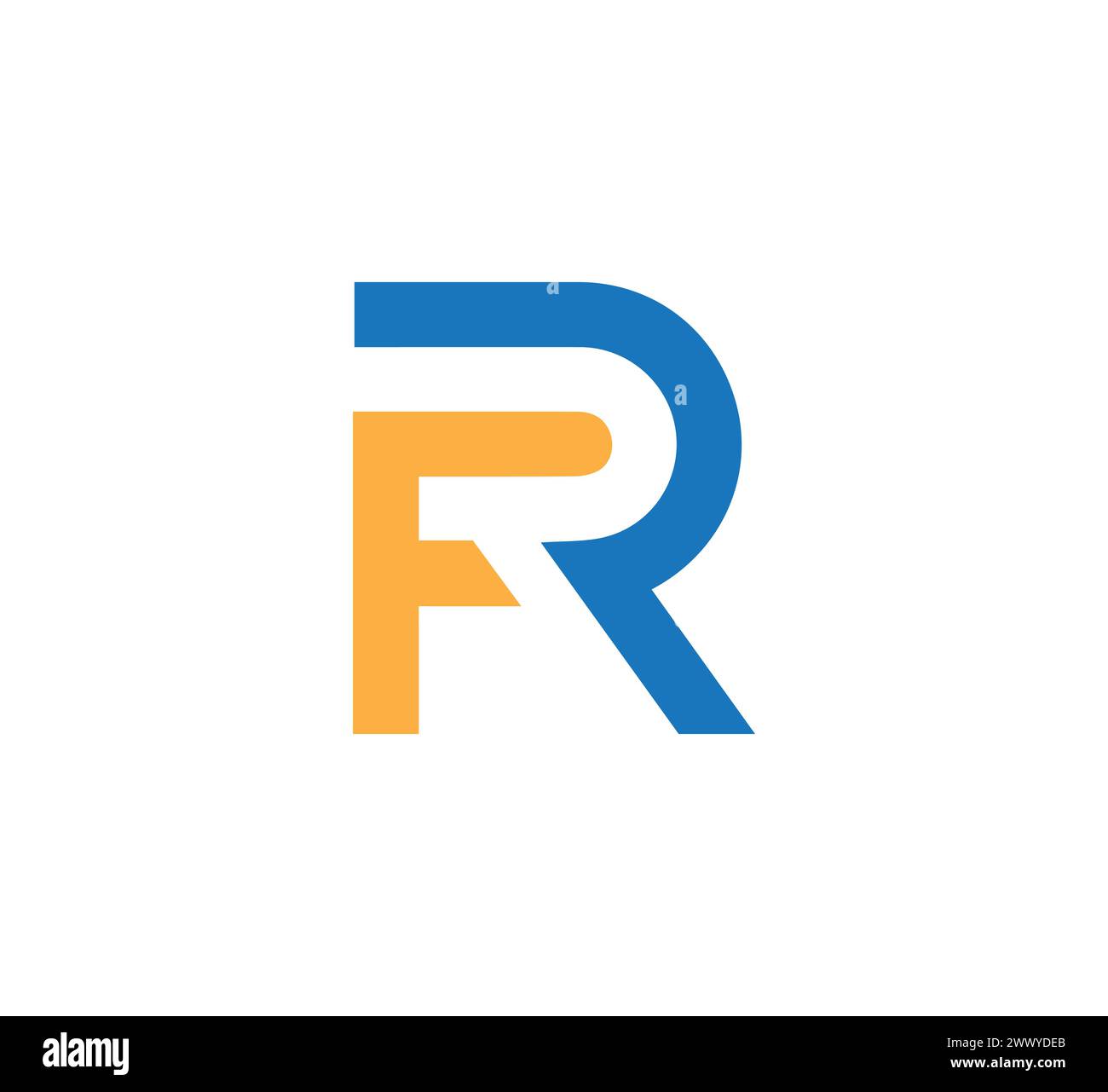 FR letter logo design vector template Stock Vector Image & Art - Alamy