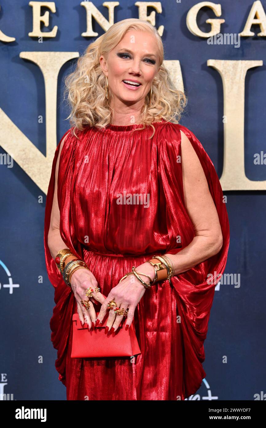 London, UK. 26 March 2024. Joely Richardson attends the world premiere ...