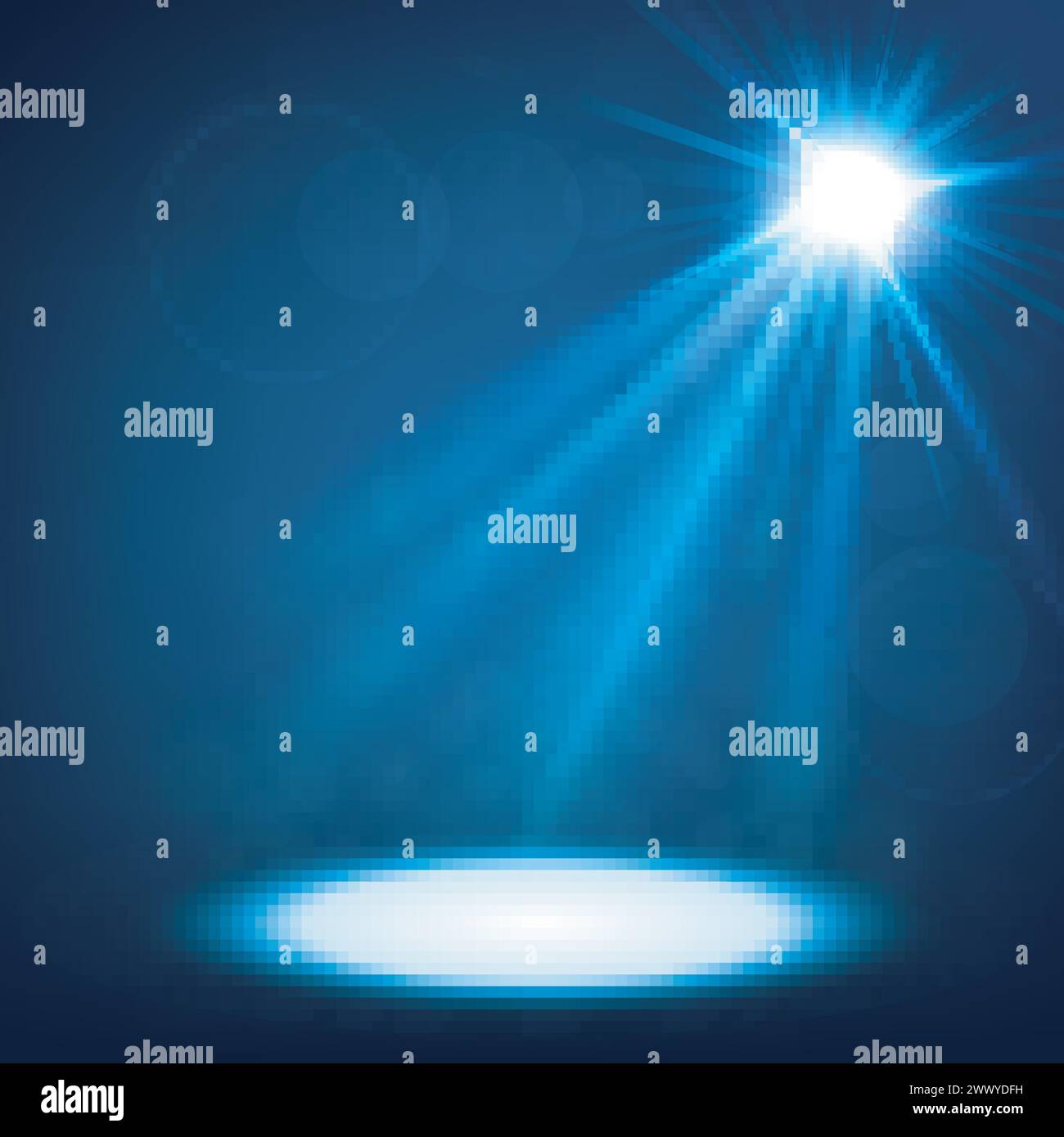 Spotlight shining Stock Vector Images - Alamy