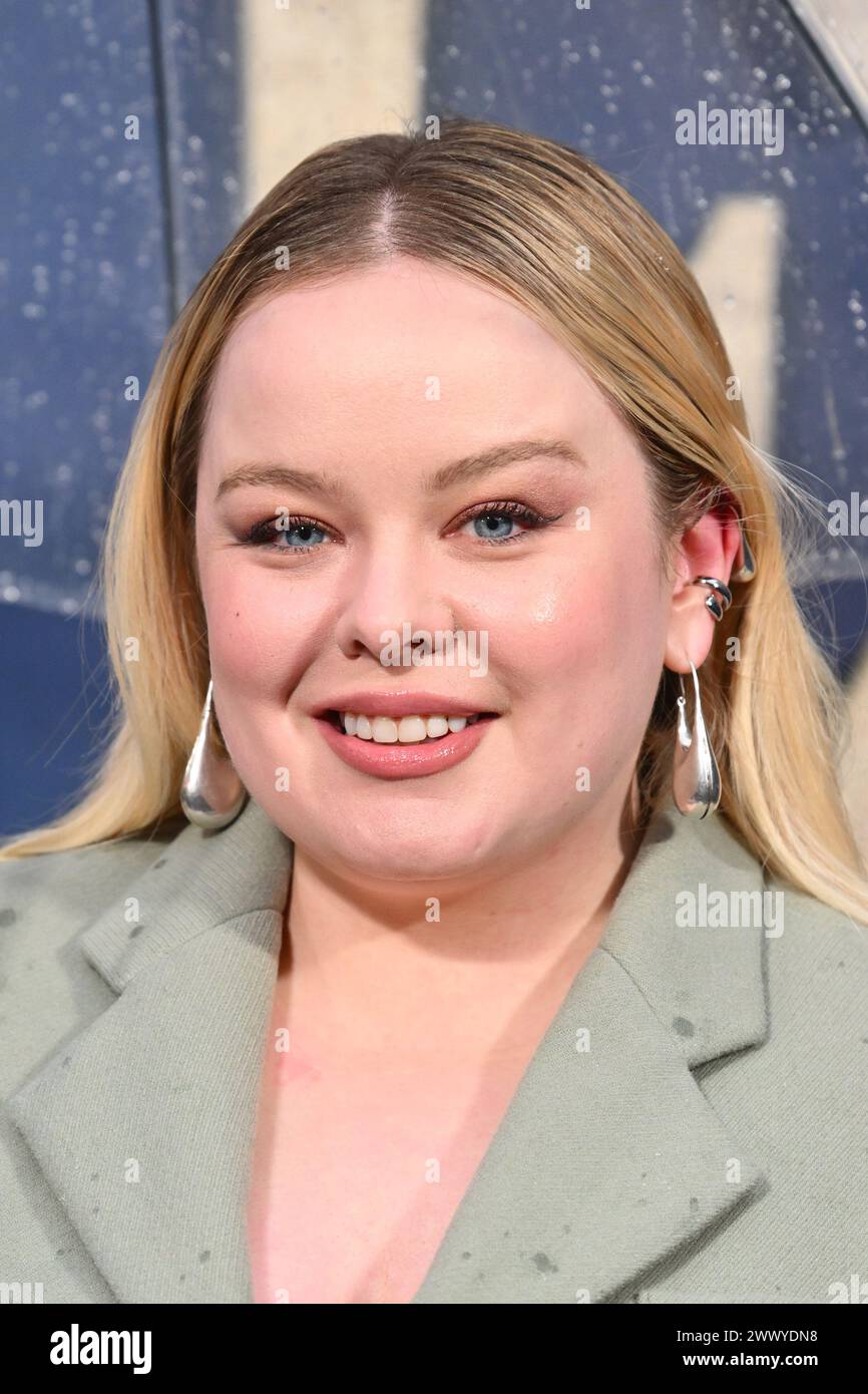 London, UK. 26 March 2024. Nicola Coughlan attends the world premiere ...
