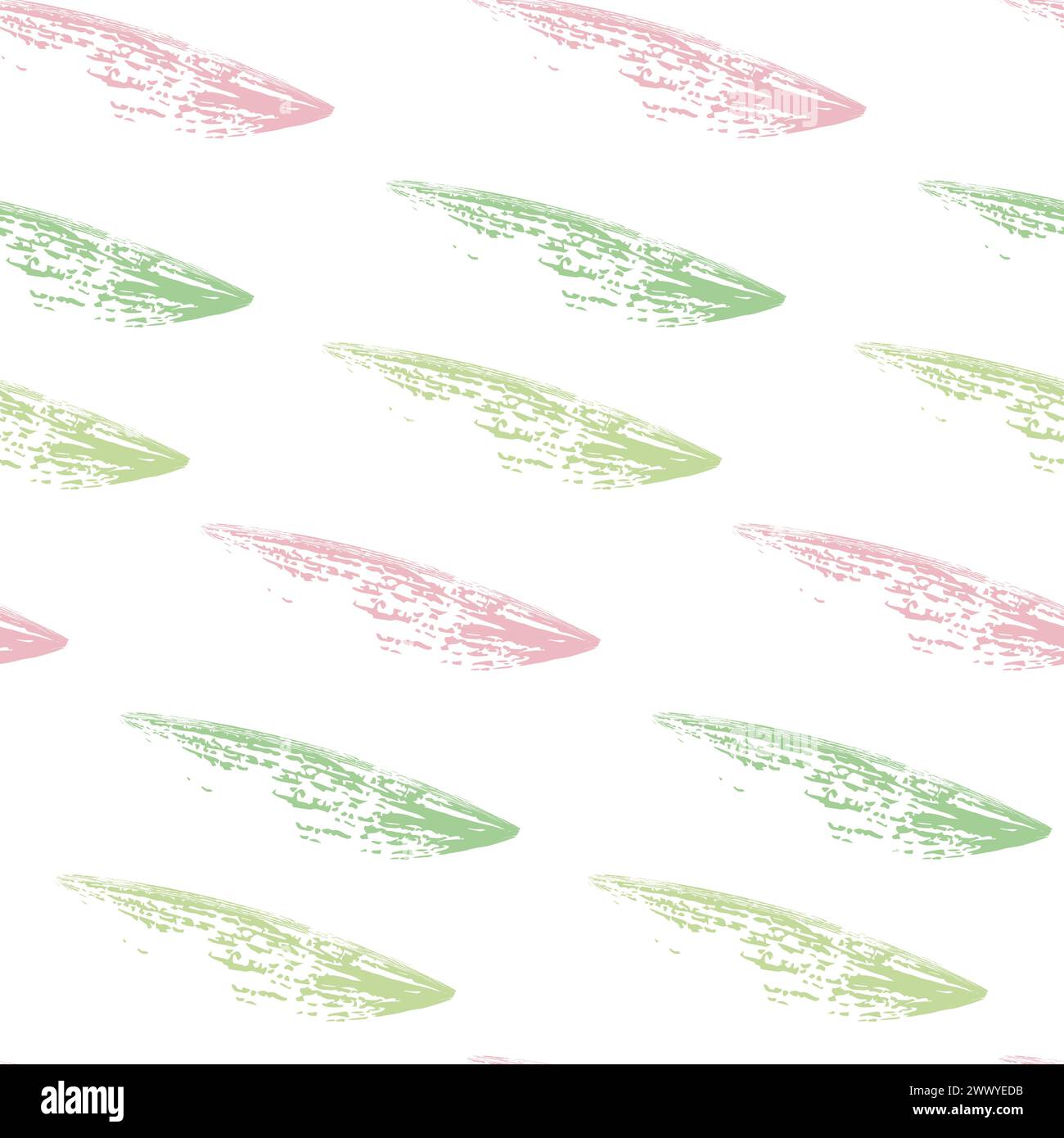 brush drawn geometric shapes seamless pattern. Hand drawn straight ...