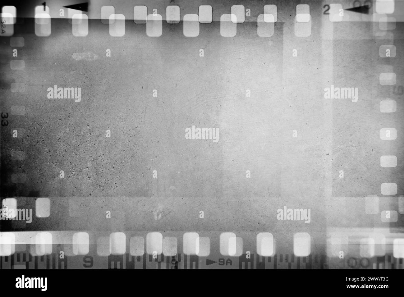 Film negatives frames grey background Stock Photo - Alamy