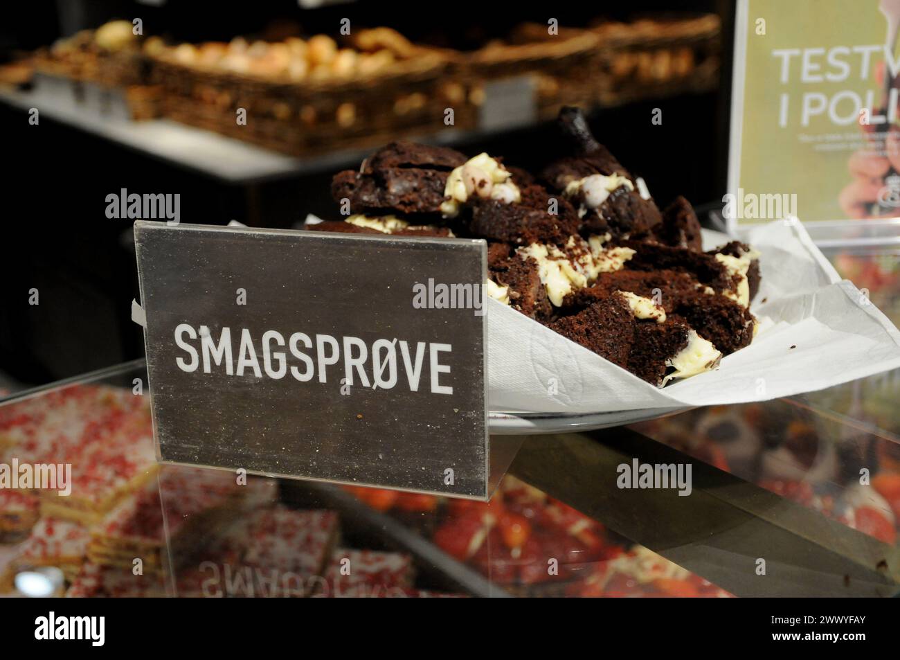 Kastrup/Copenhgen/ Denmark /26 March 2024/. Cake tasting for customer ...