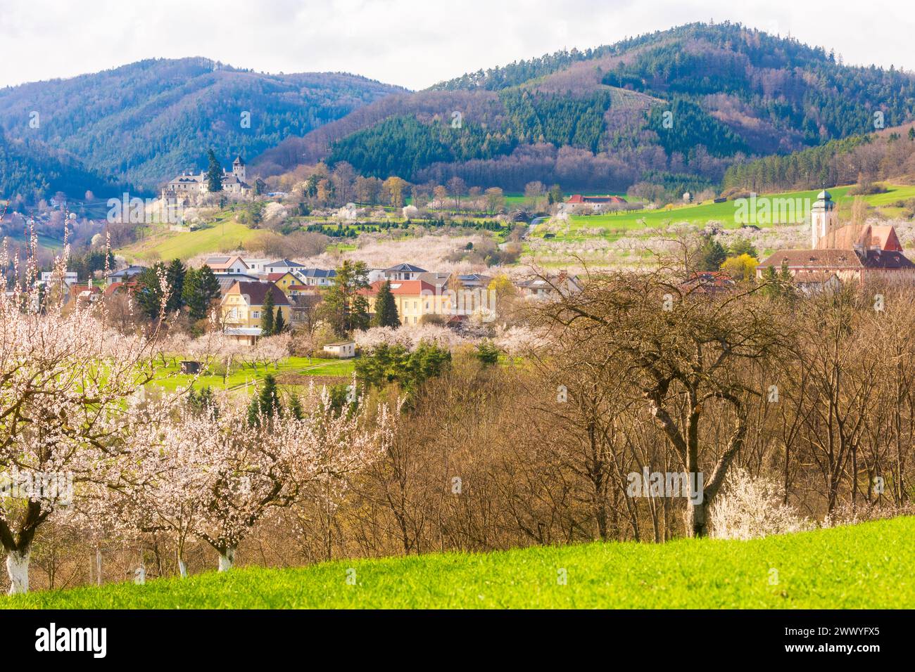 Mühldorf: Oberranna Castle, church Niederranna, Prandhof Castle ...