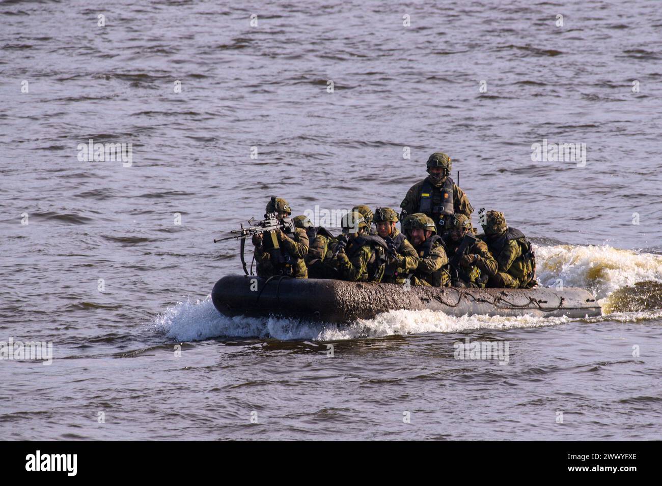 Brigade boats hi-res stock photography and images - Alamy