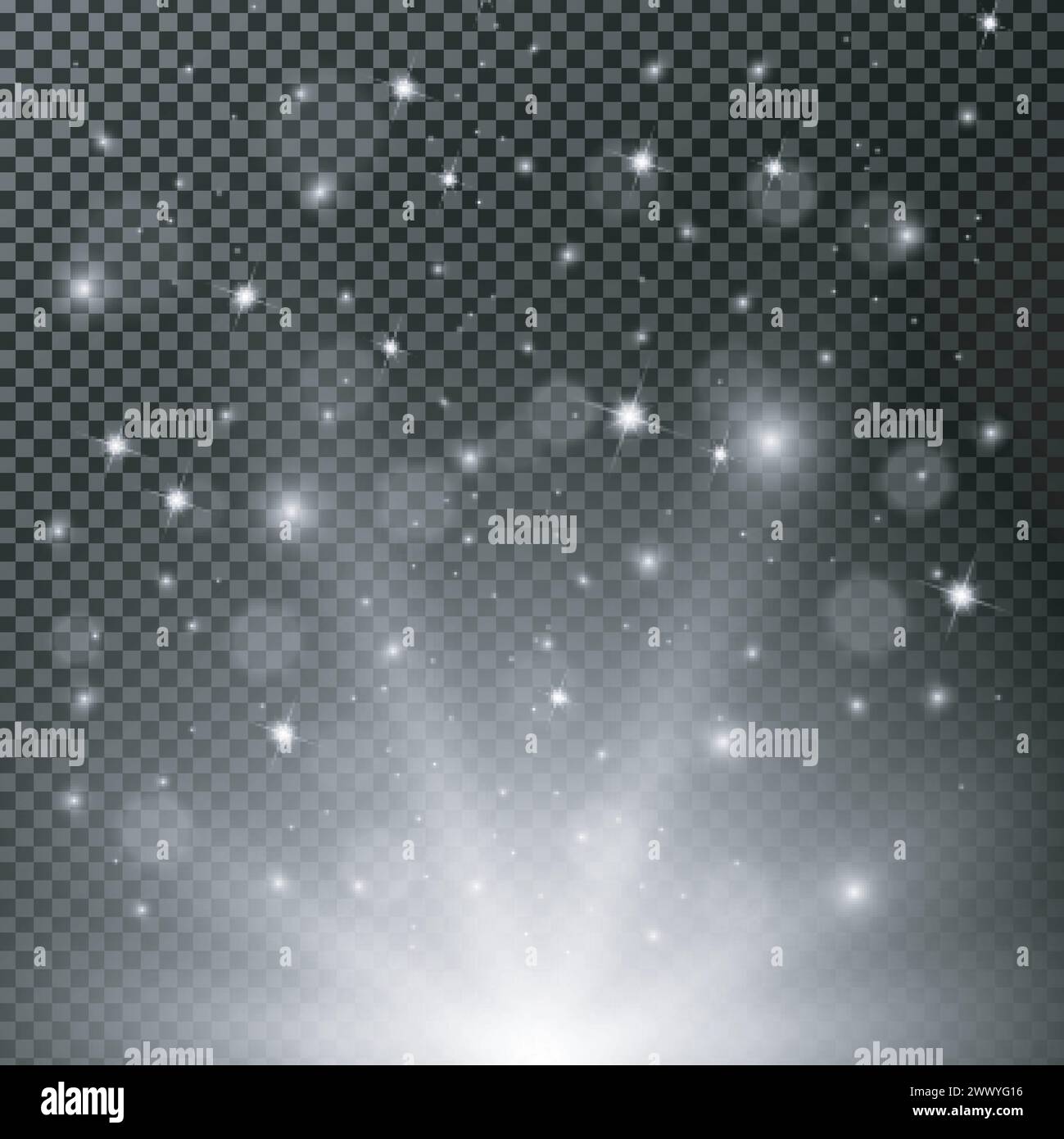 White Rays rising background, Vector Illustration Stock Vector Image ...