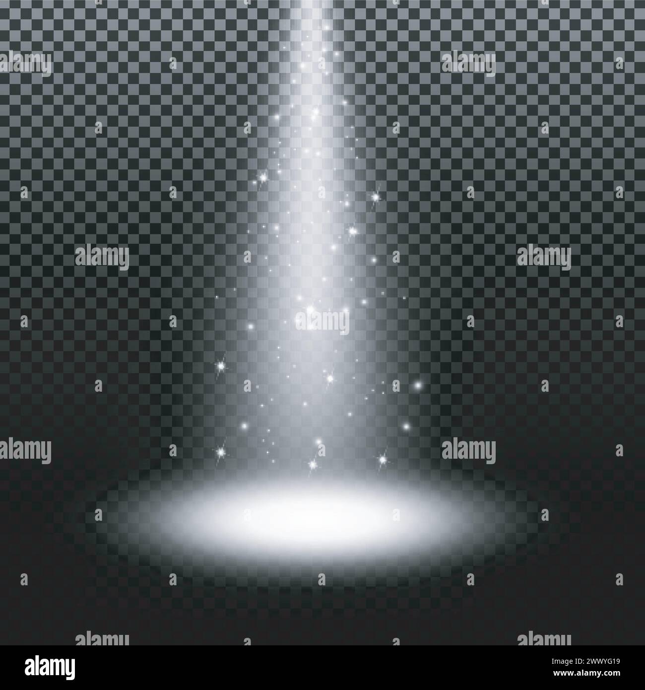 Spotlight shining sparks on hi-res stock photography and images - Alamy