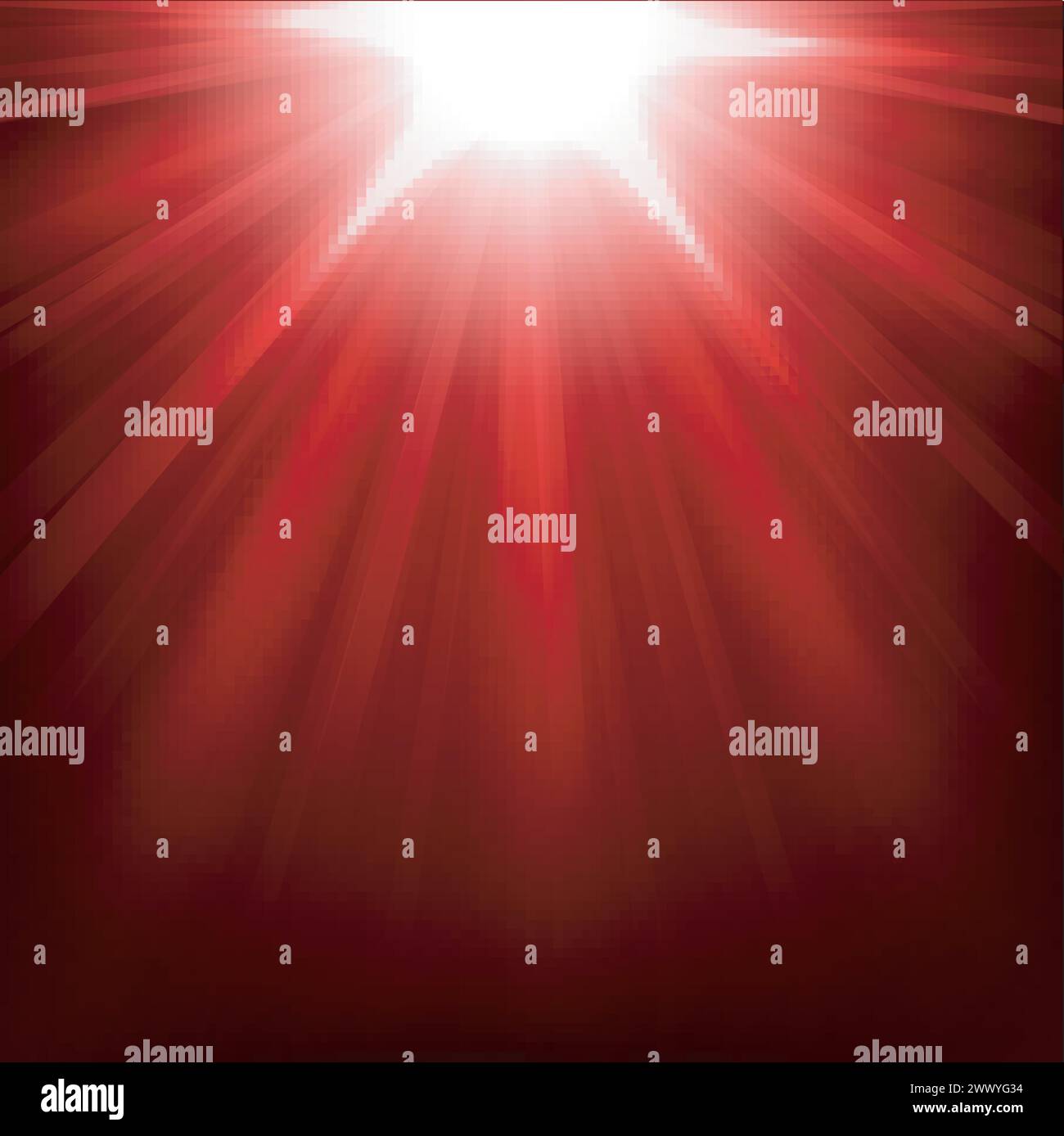 Red lights shining, Vector Illustration Stock Vector Image & Art - Alamy