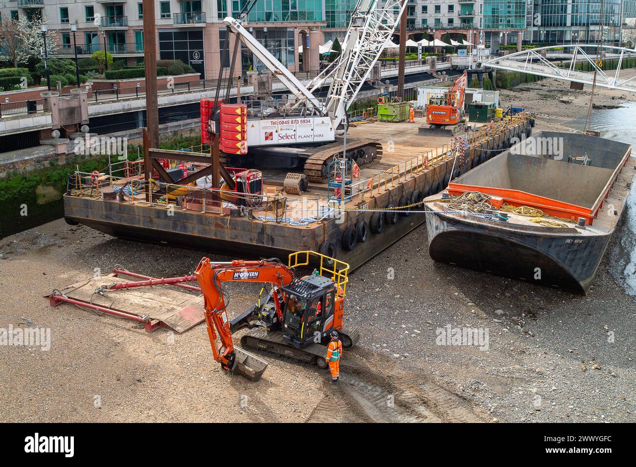 Bazalgette sewers construction hi-res stock photography and images - Alamy