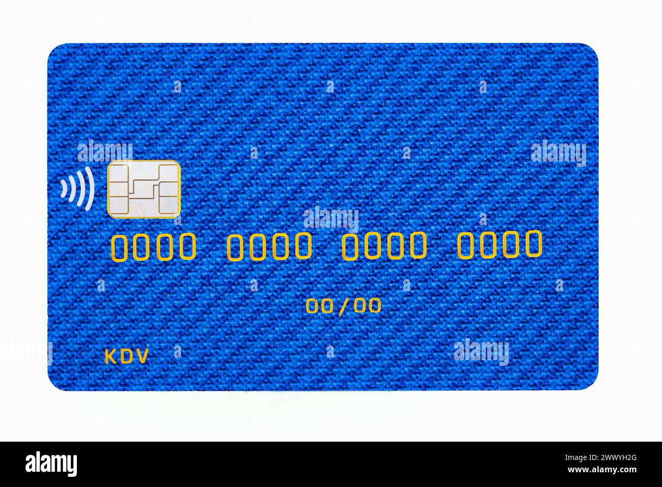 Debit card closeup on transparent background for design purpose Stock ...