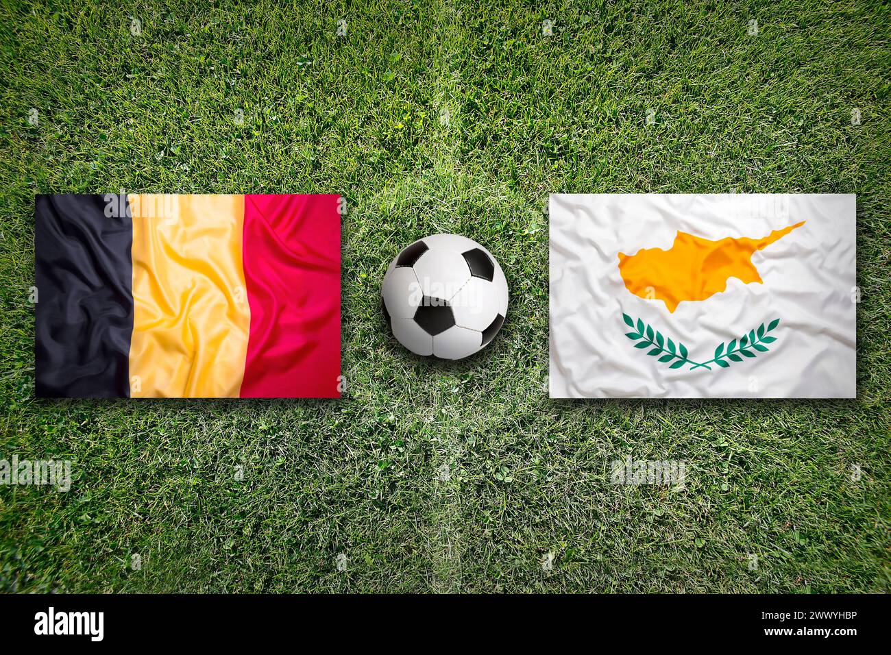 Cyprus belgium flag hi-res stock photography and images - Alamy