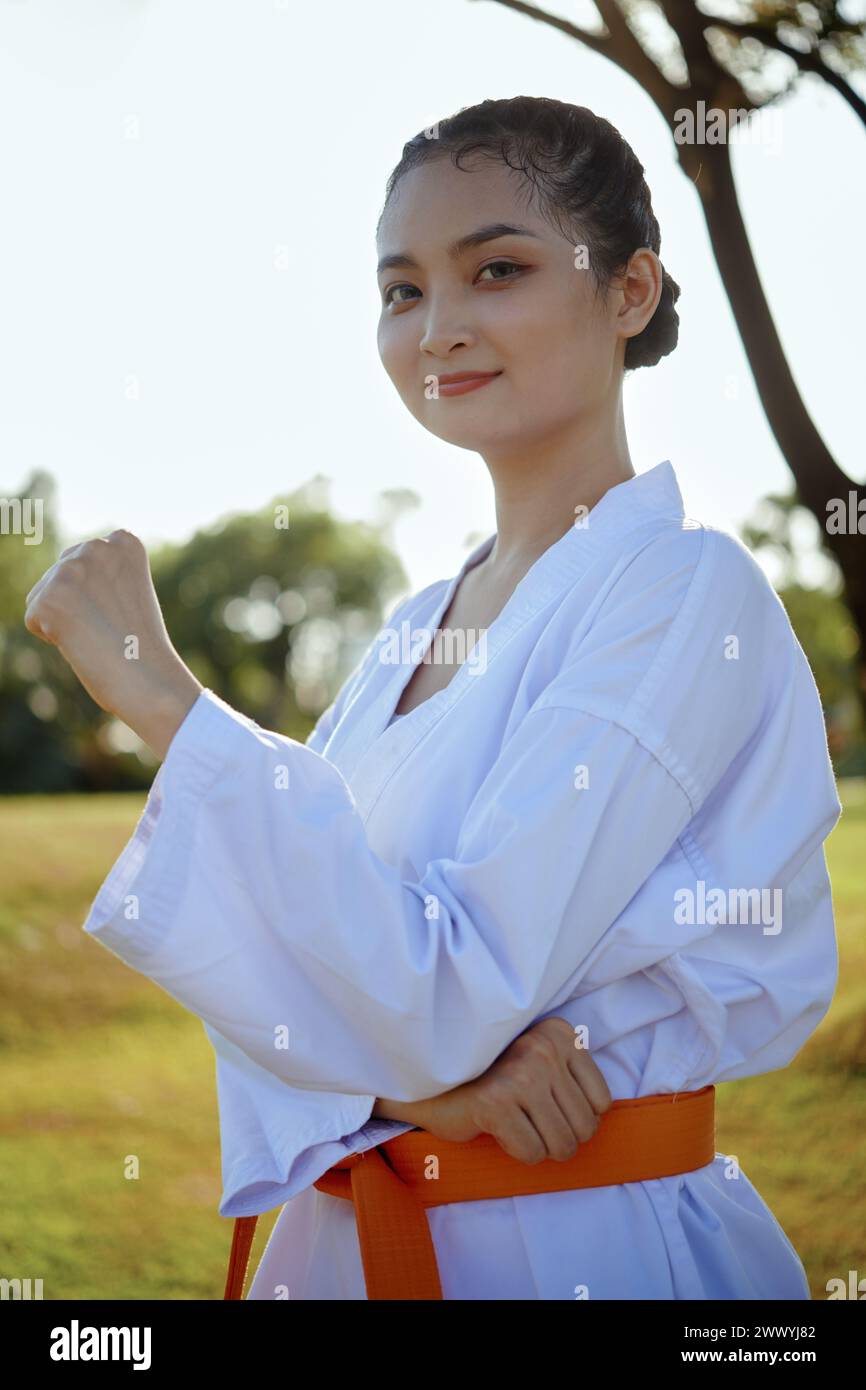 Portrait confident, determined woman Stock Photo - Alamy