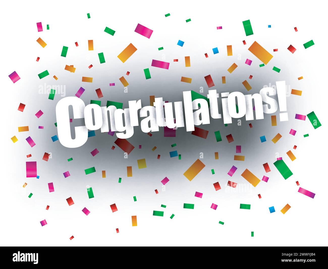 Congratulations text Cut Out Stock Images & Pictures - Alamy