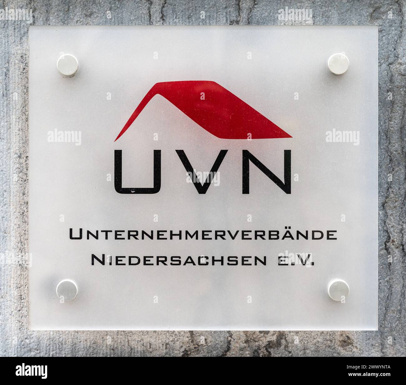 Uvn logo hi-res stock photography and images - Alamy