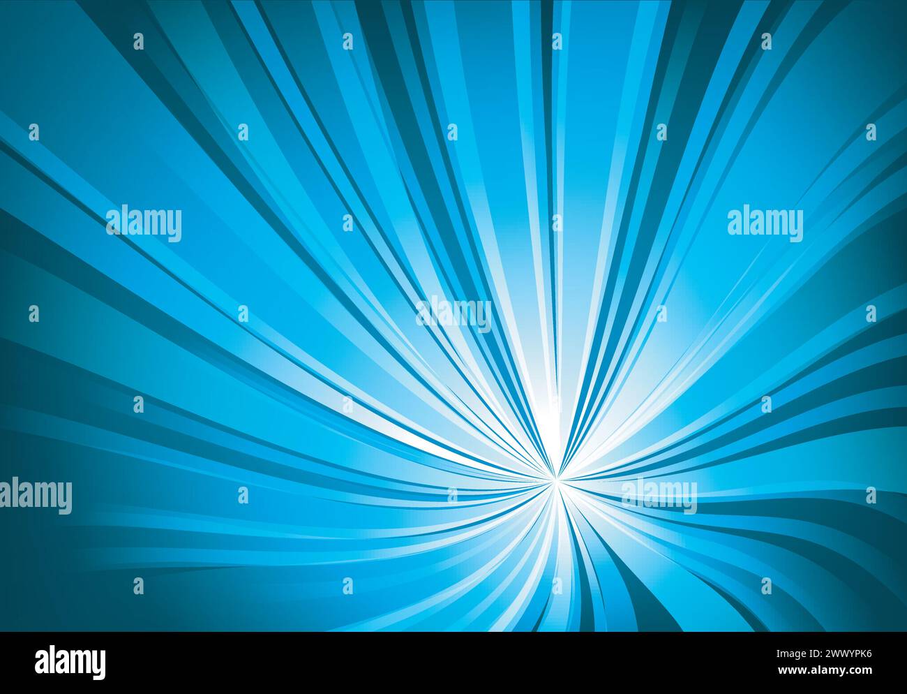 Abstract Blue Light Twisted Background, Vector Illustration Stock ...