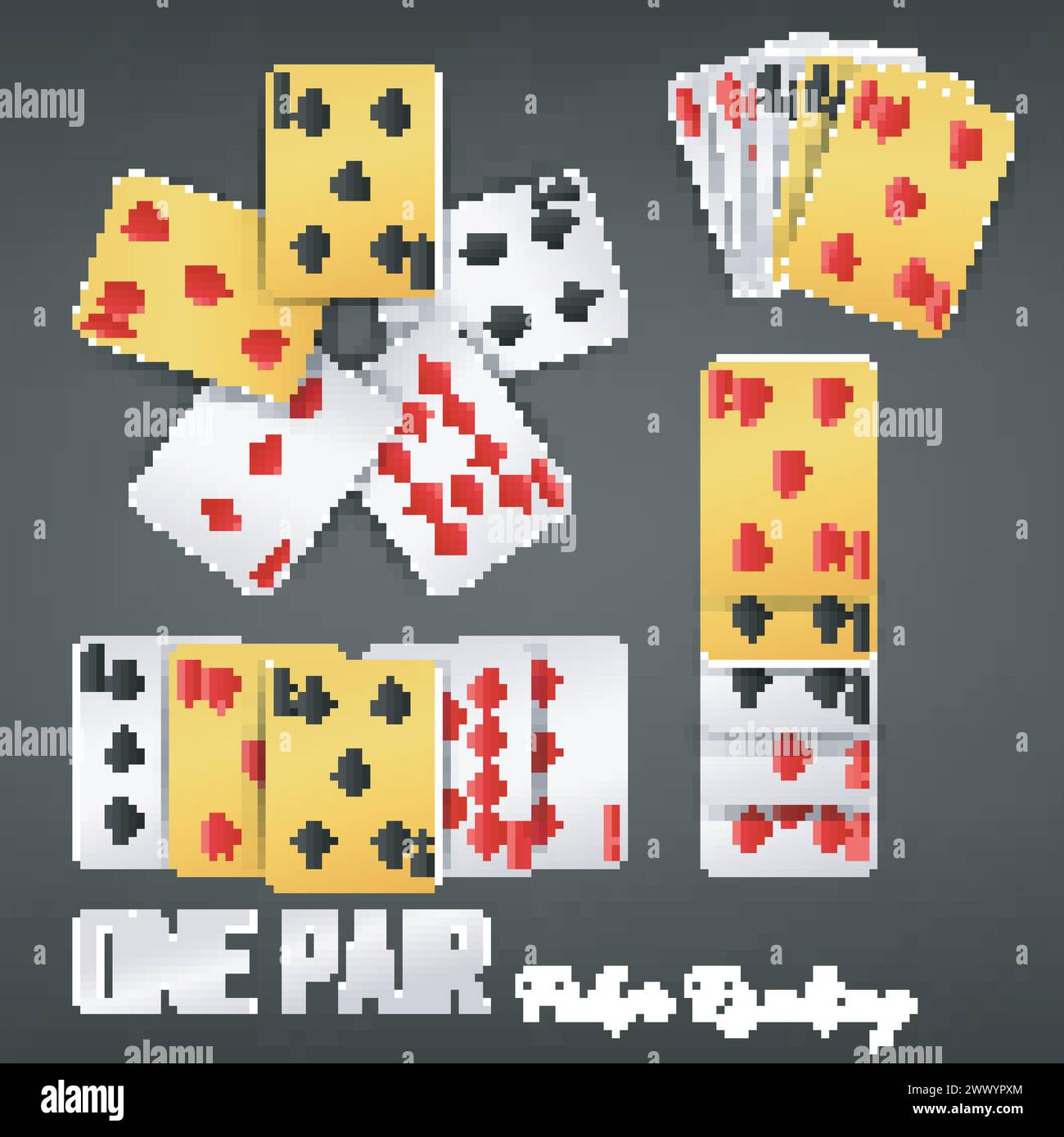 One of pair Stock Vector Images - Alamy