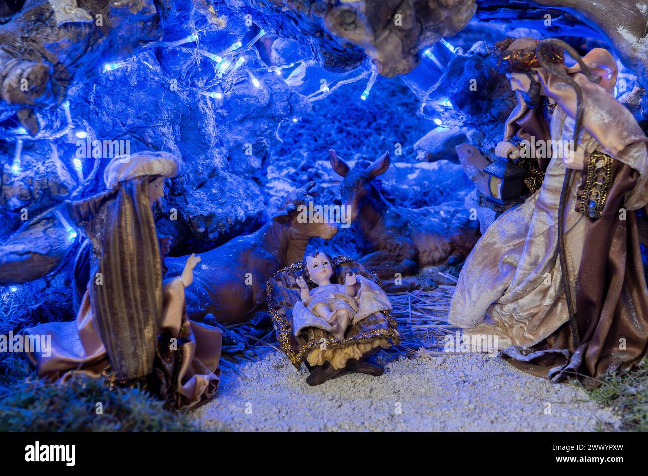 Nativity Scene: A serene tableau capturing the essence of Christmas ...