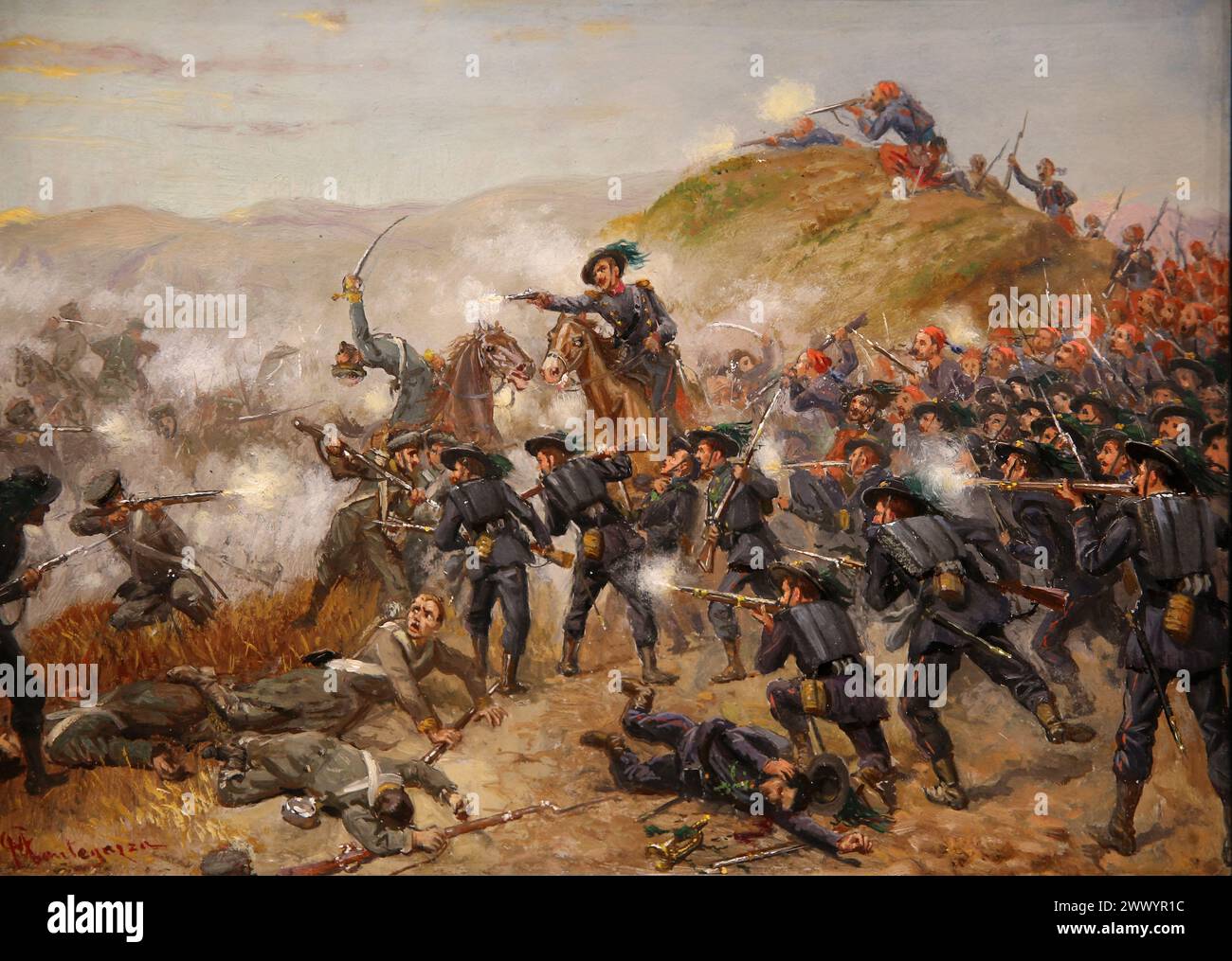 Sardinian troops hi-res stock photography and images - Alamy