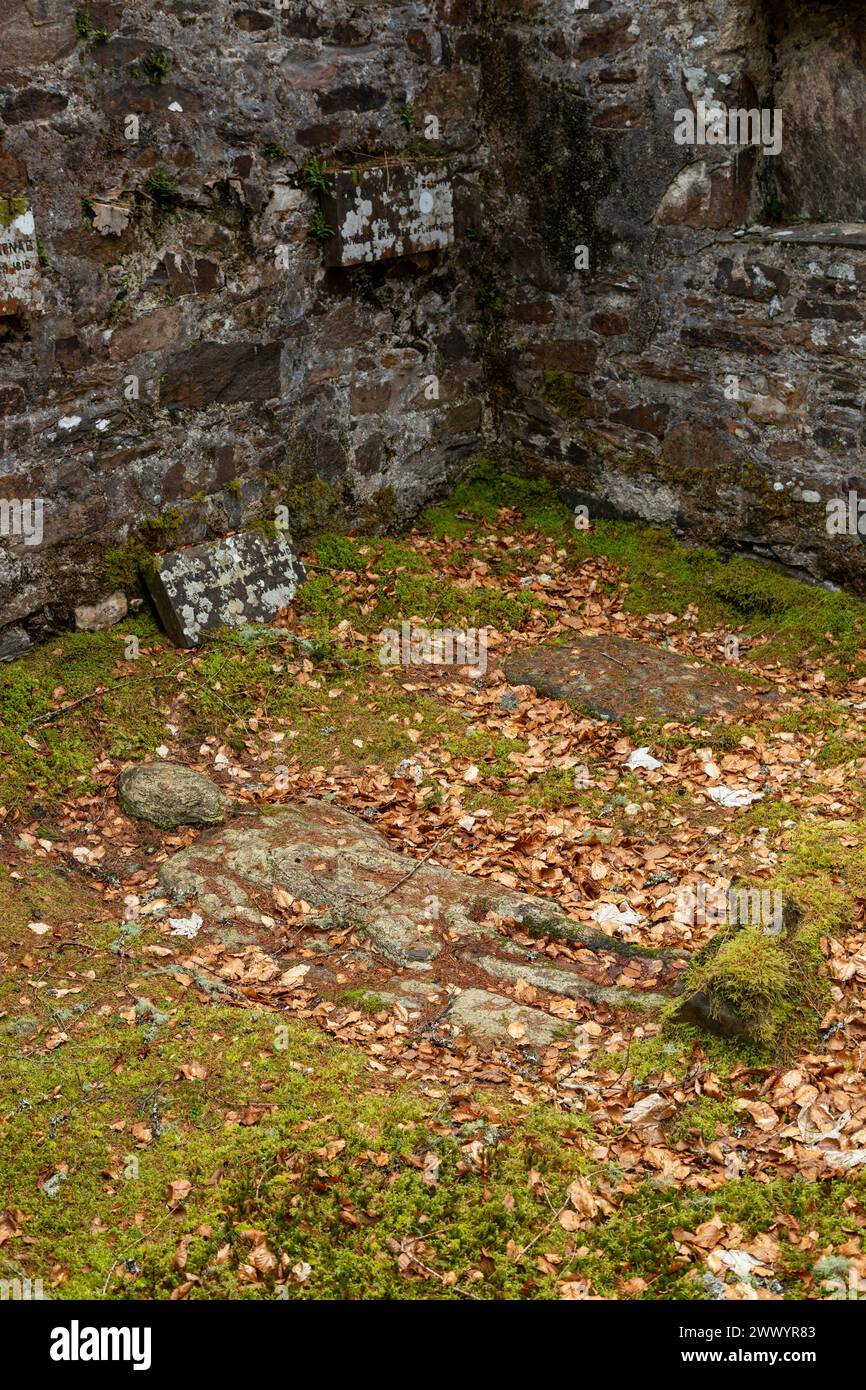 The Clan Macnab Burial Ground is on the island "Innis Bhuidhe" in the ...