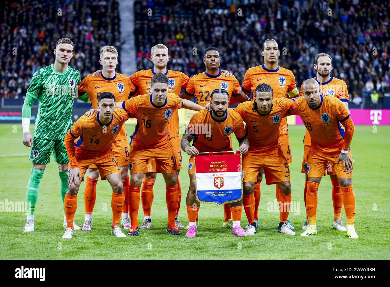 FRANKFURT, 26-03-2024, Deutsche Bank Park Stadium, Friendly match between Germany and ...