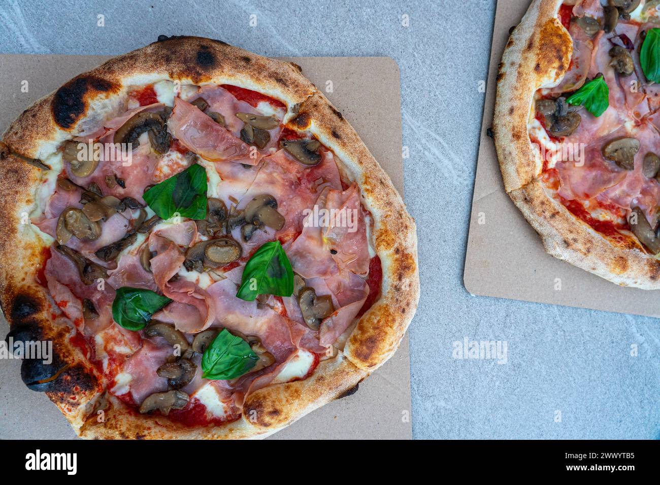 pizza napoli in Siofok Hungary fast food restaurant Stock Photo - Alamy